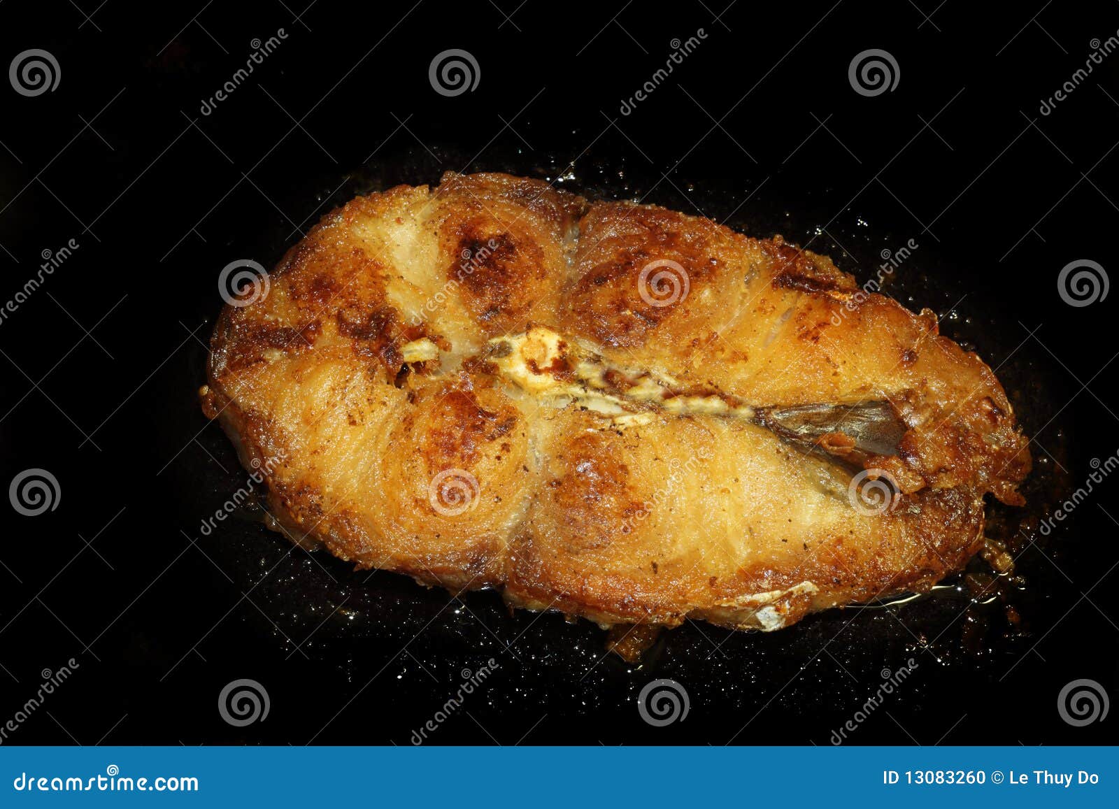 Pesce gatto fritto fotografia stock. Immagine di fritto - 13083260