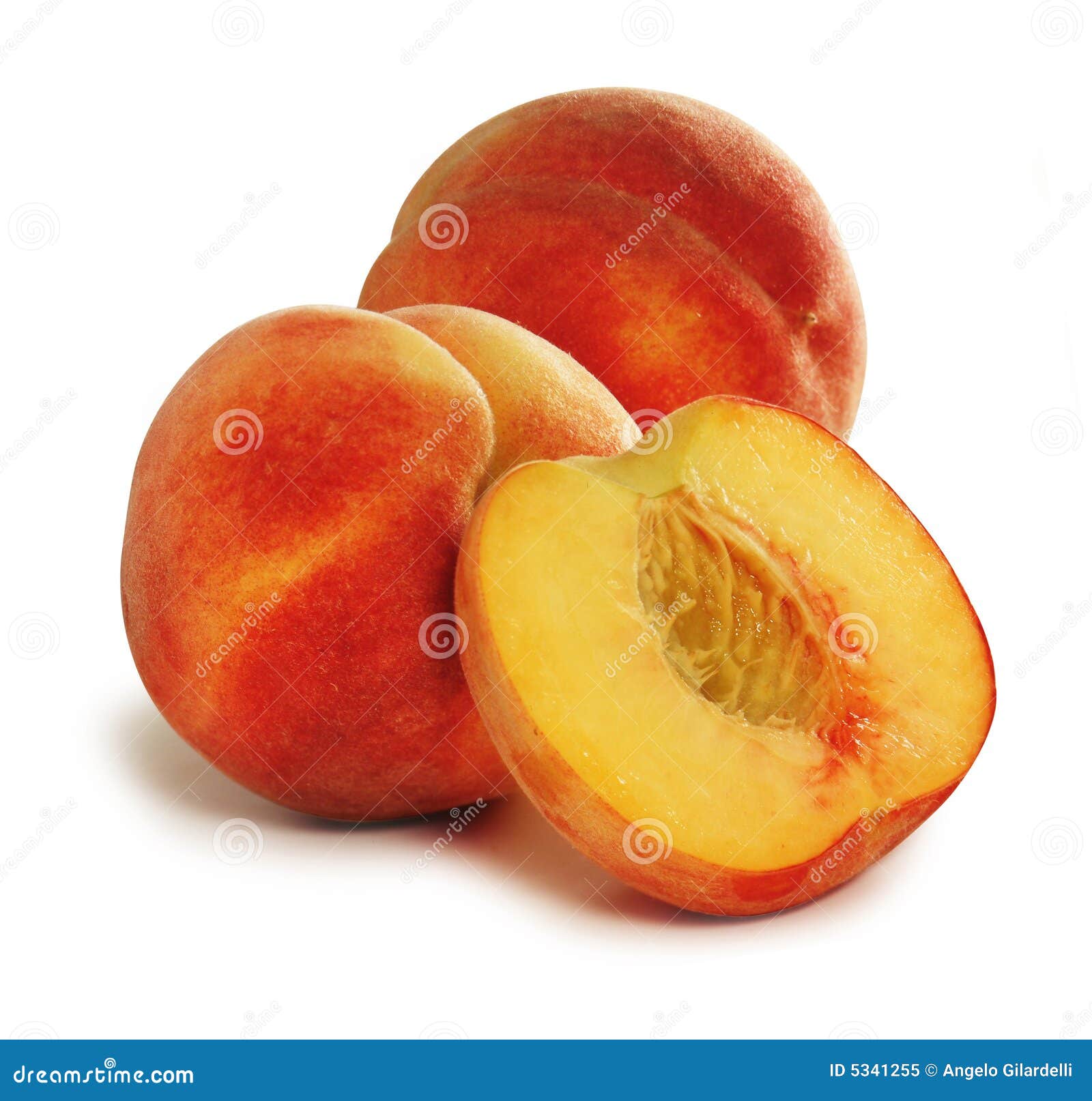 Pesche immagine stock. Immagine di pesca, dieta, frutta - 5341255