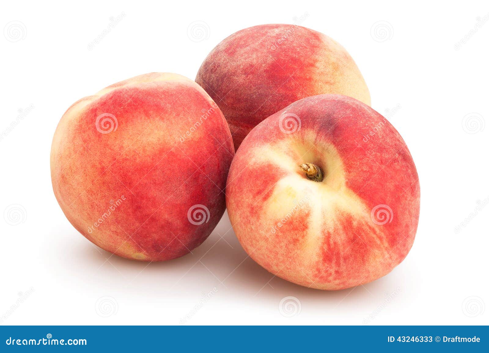 Pesche bianche immagine stock. Immagine di prodotti, frutta - 43246333