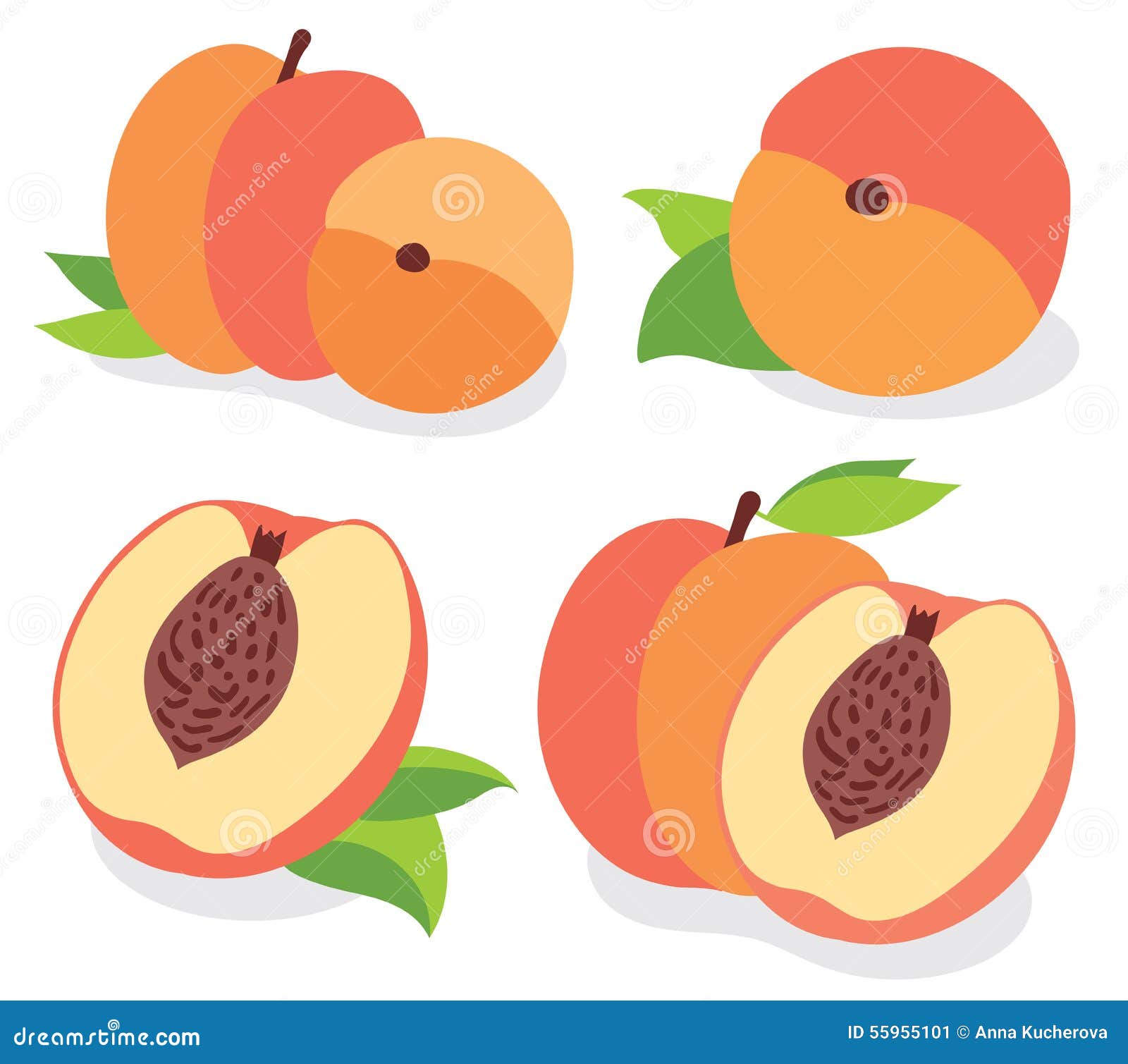 Pesche di vettore illustrazione vettoriale. Illustrazione di elemento ...