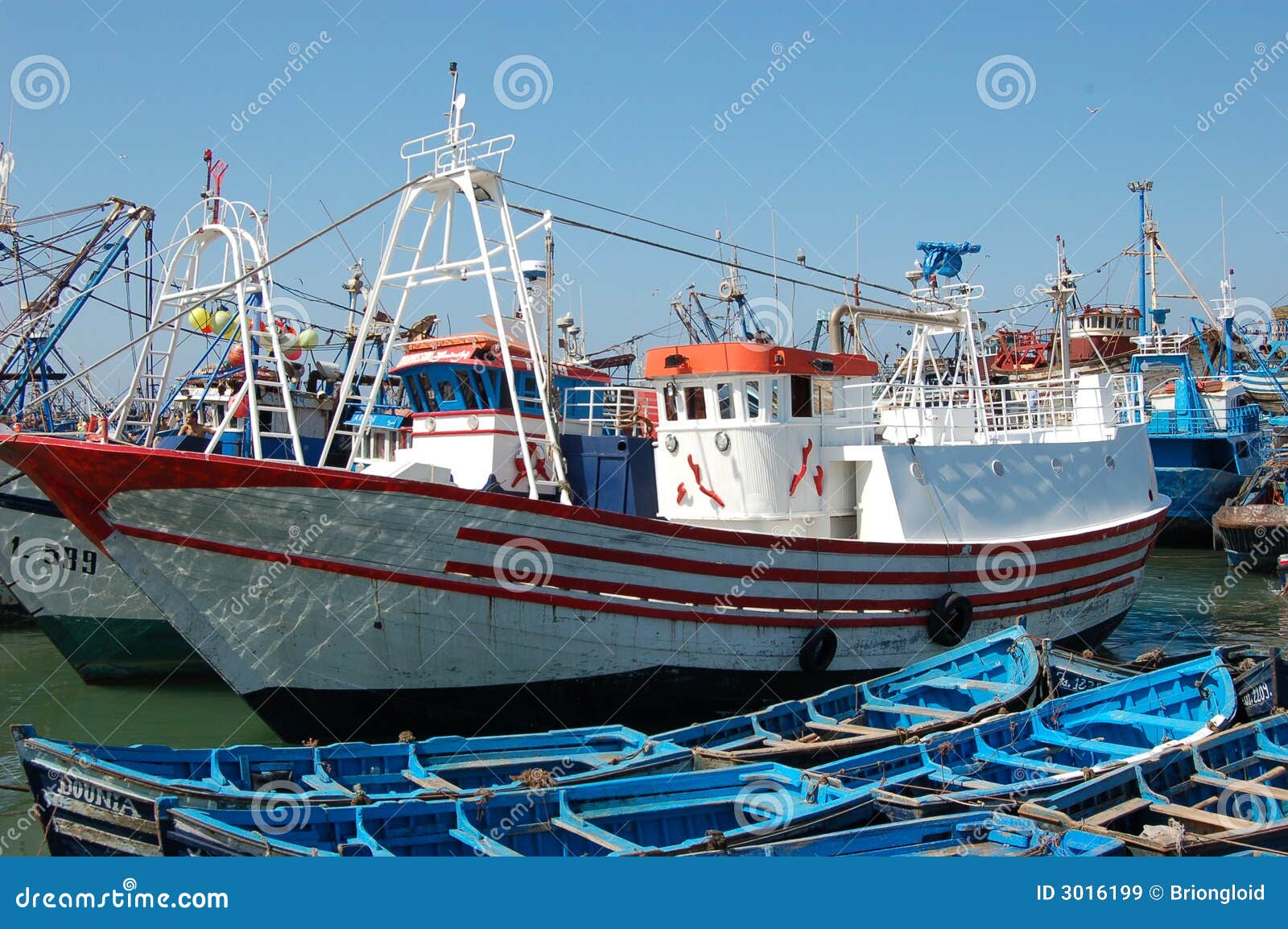 Pescherecci di Essaouria 2 immagine stock. Immagine di esotico - 3016199