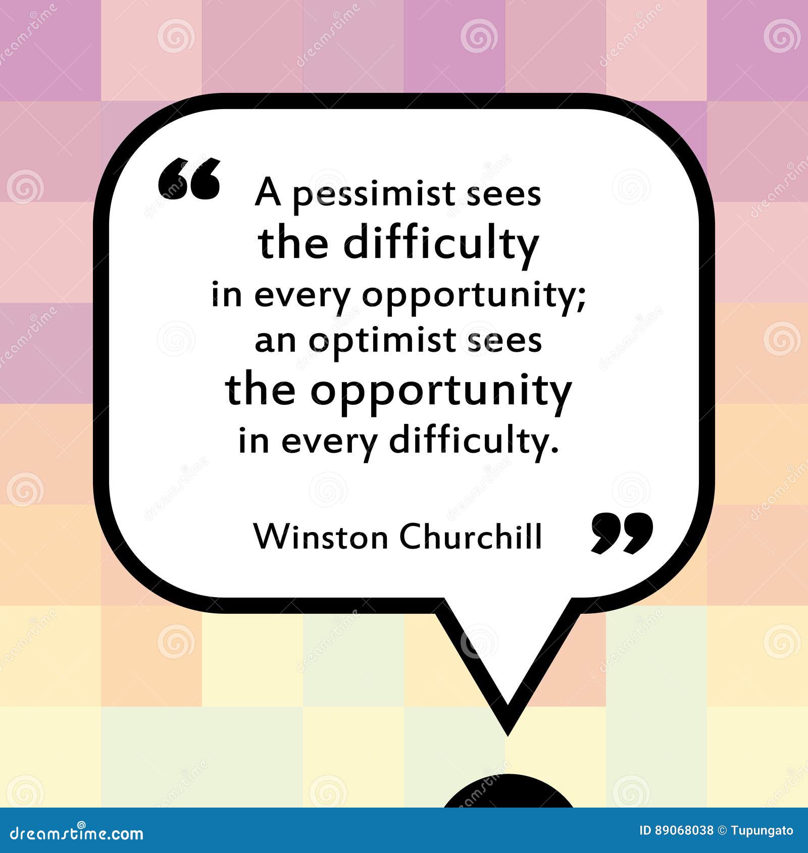 Pesimista y optimista ilustración del vector. Ilustración de lema ...