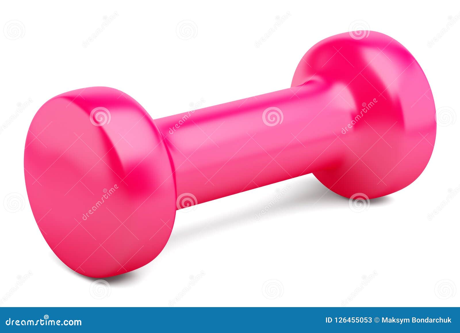 Peso Cor-de-rosa Isolado No Branco Ilustração Stock - Ilustração de ...