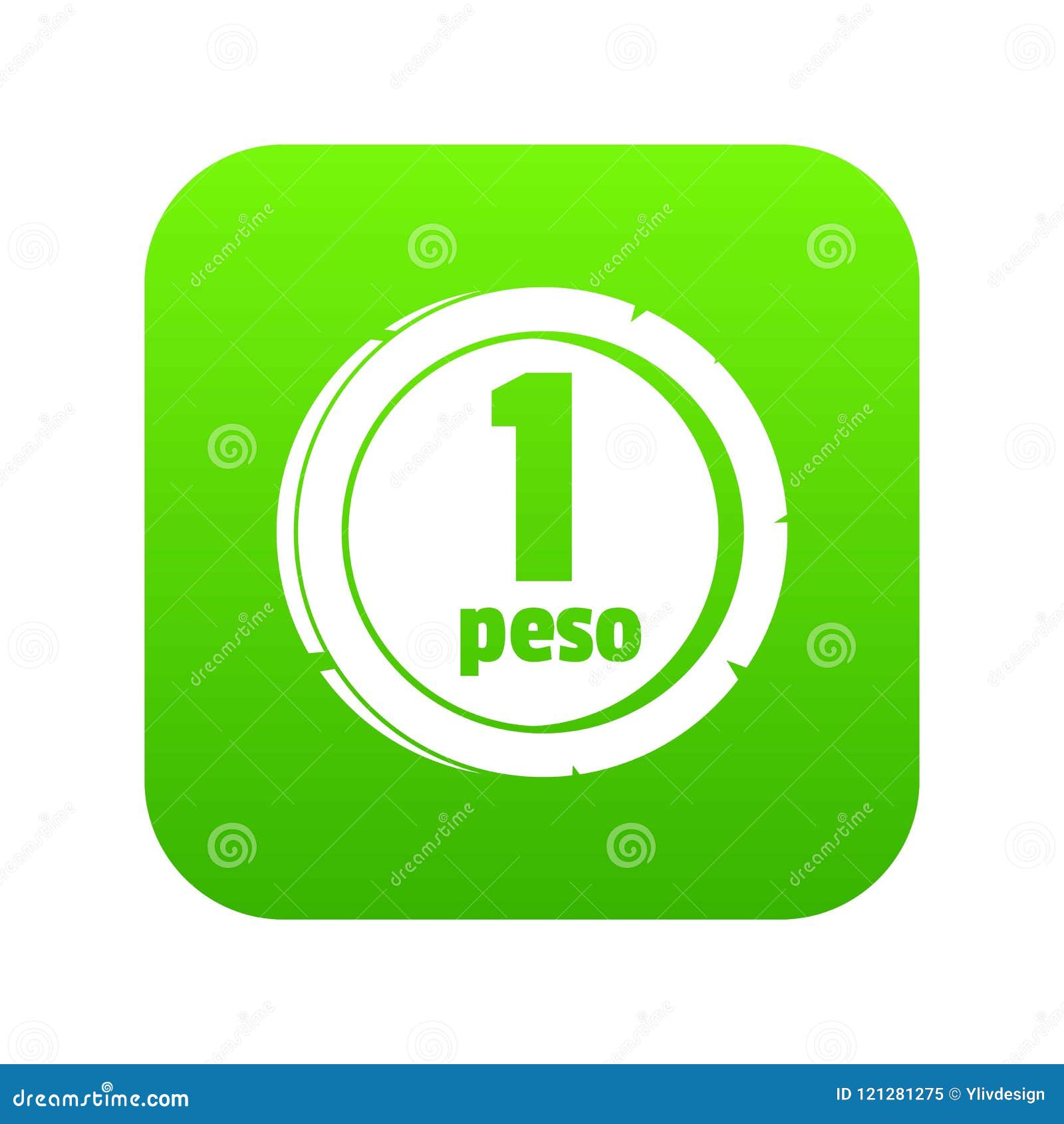 Peso Icon Symbol Flat Graphic Symbol Stock Photography | CartoonDealer ...