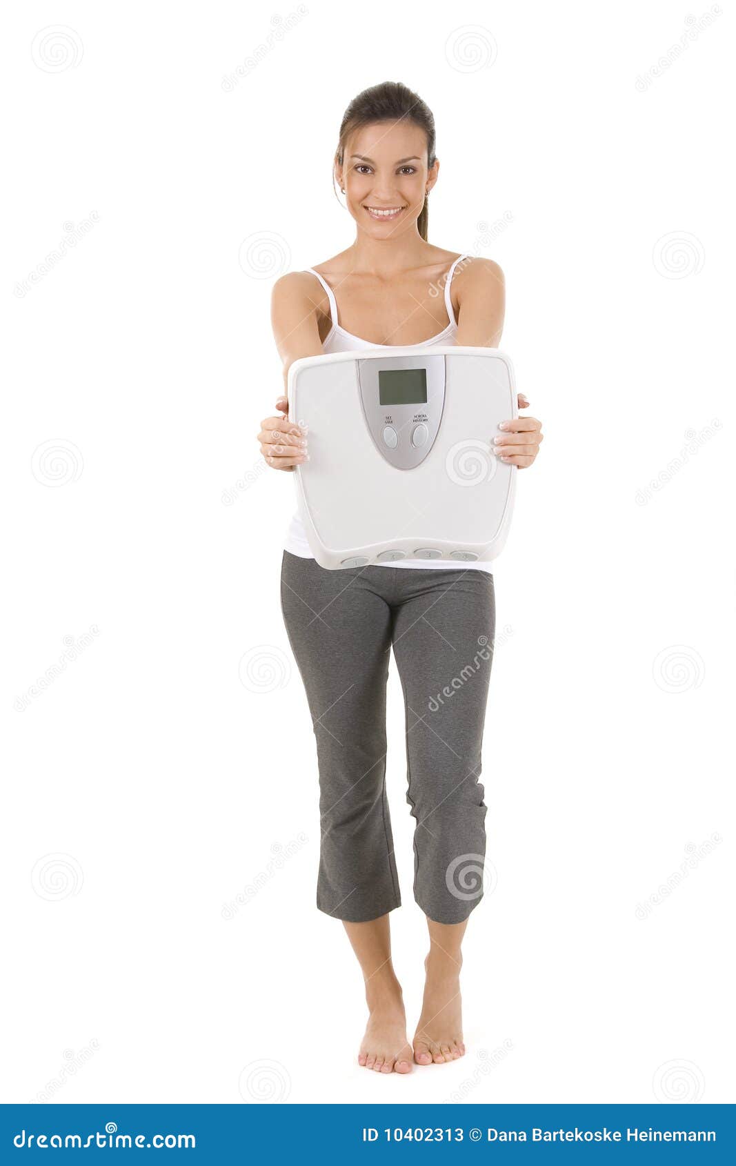 Peso sano imagen de archivo. Imagen de nuevo, fondo, muchacha - 10402313