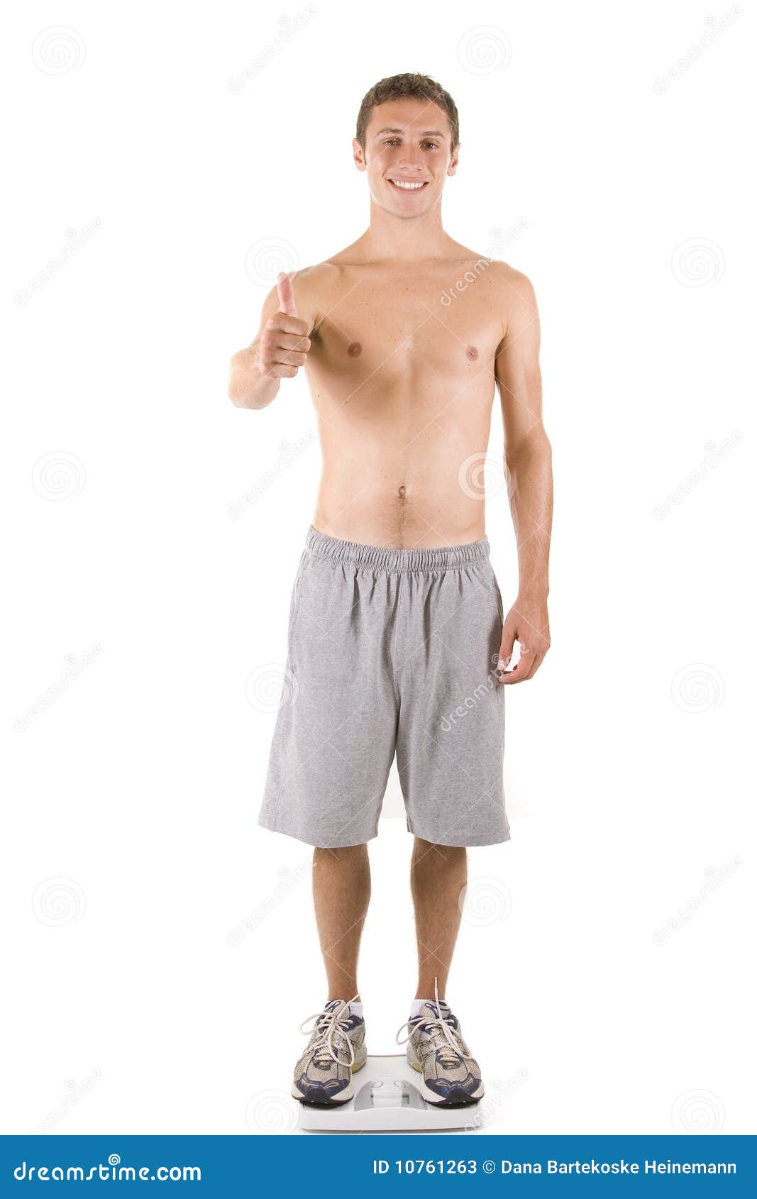 Peso sano imagen de archivo. Imagen de standing, gente - 10761263