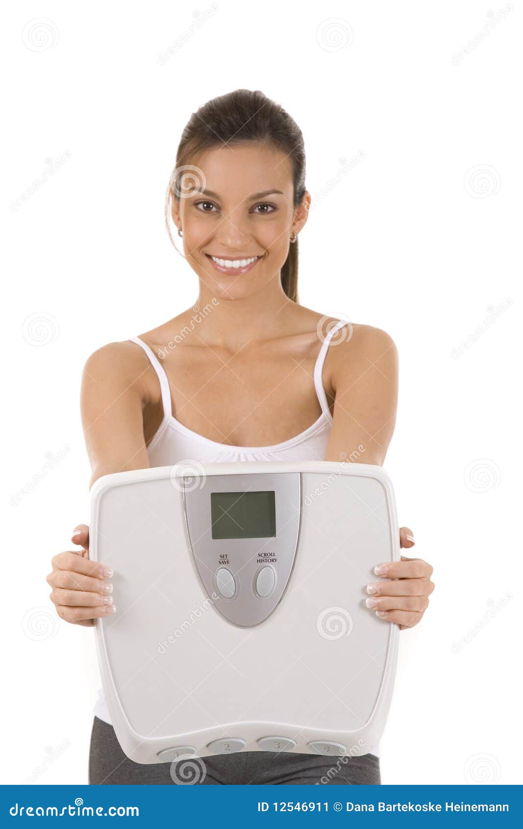 Peso sano imagen de archivo. Imagen de comer, persona - 12546911