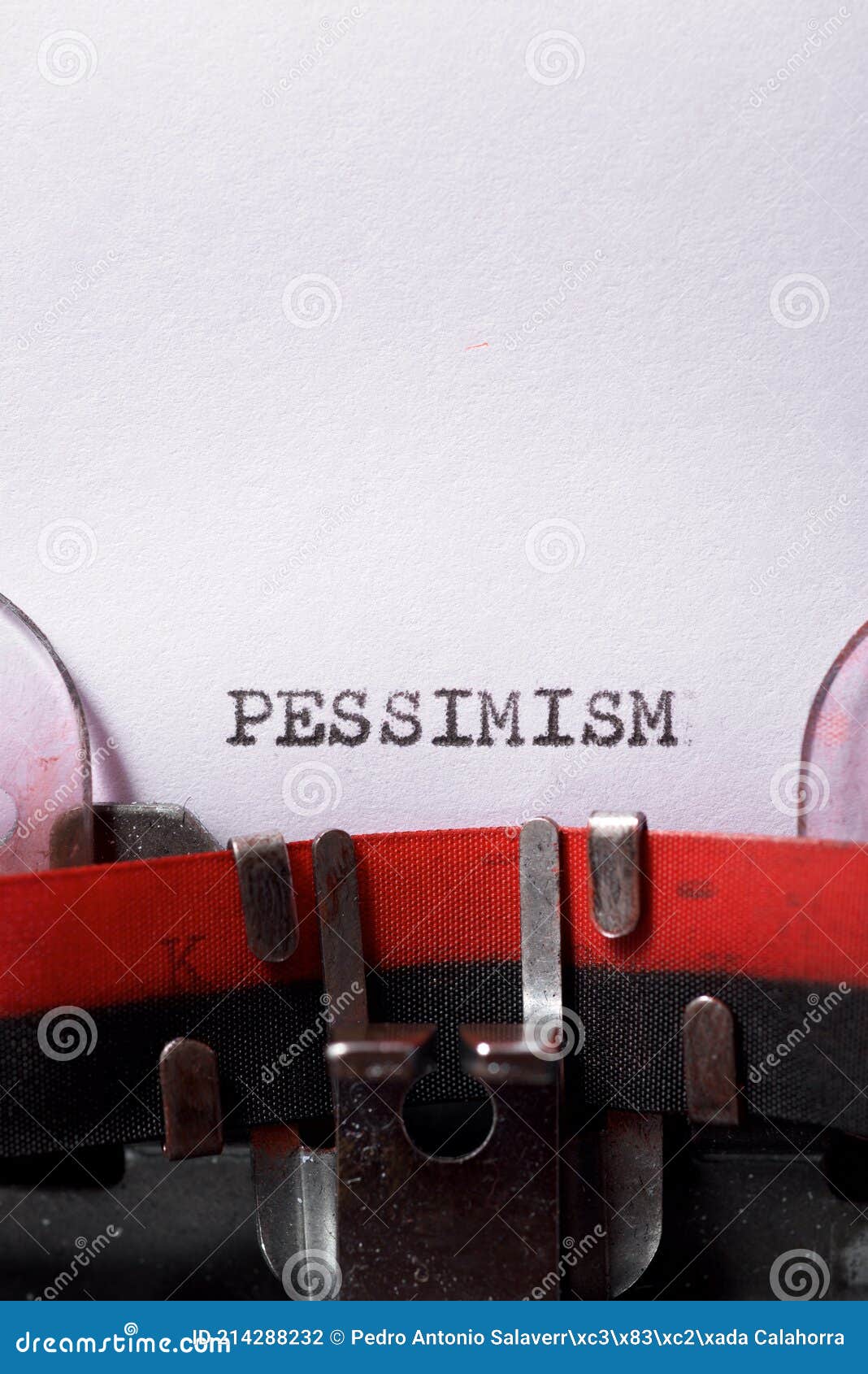 Pessimism concept view stock photo. Image of conceptual - 214288232