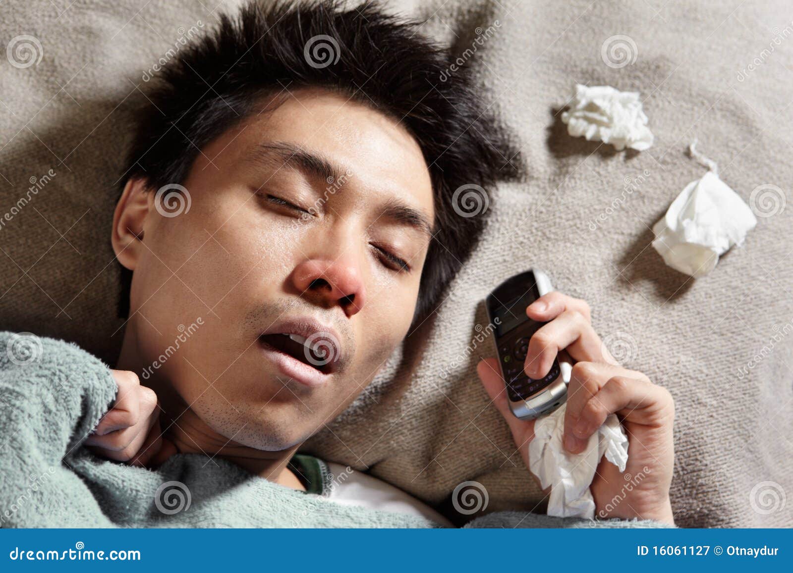 Pessoa doente imagem de stock. Imagem de homem, doente - 16061127