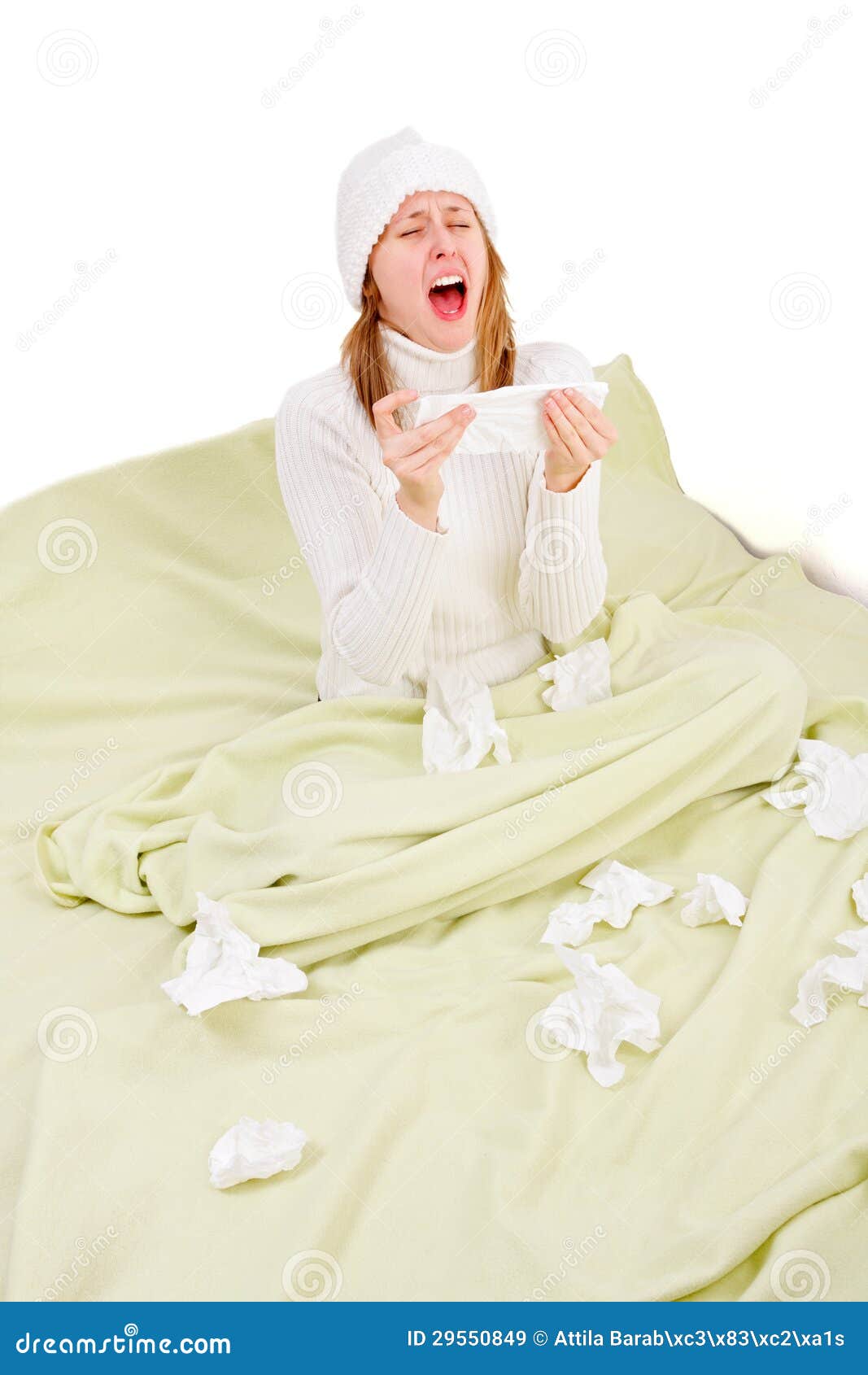 Pessoa Doente Aproximadamente a Sneeze Imagem de Stock - Imagem de ...