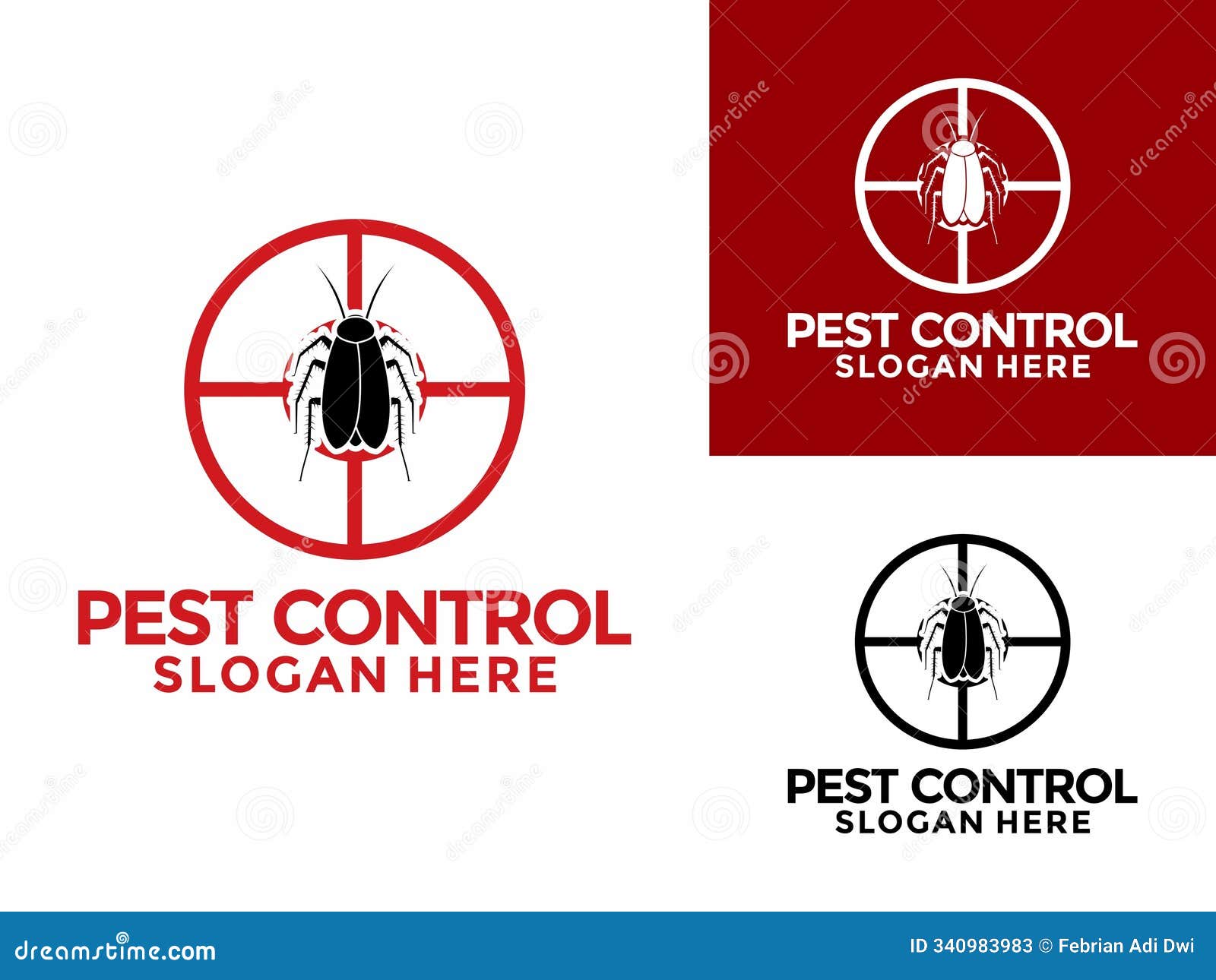 Pest Control Logo Design Vector, Insecticide Logo Icon, Disinfection ...