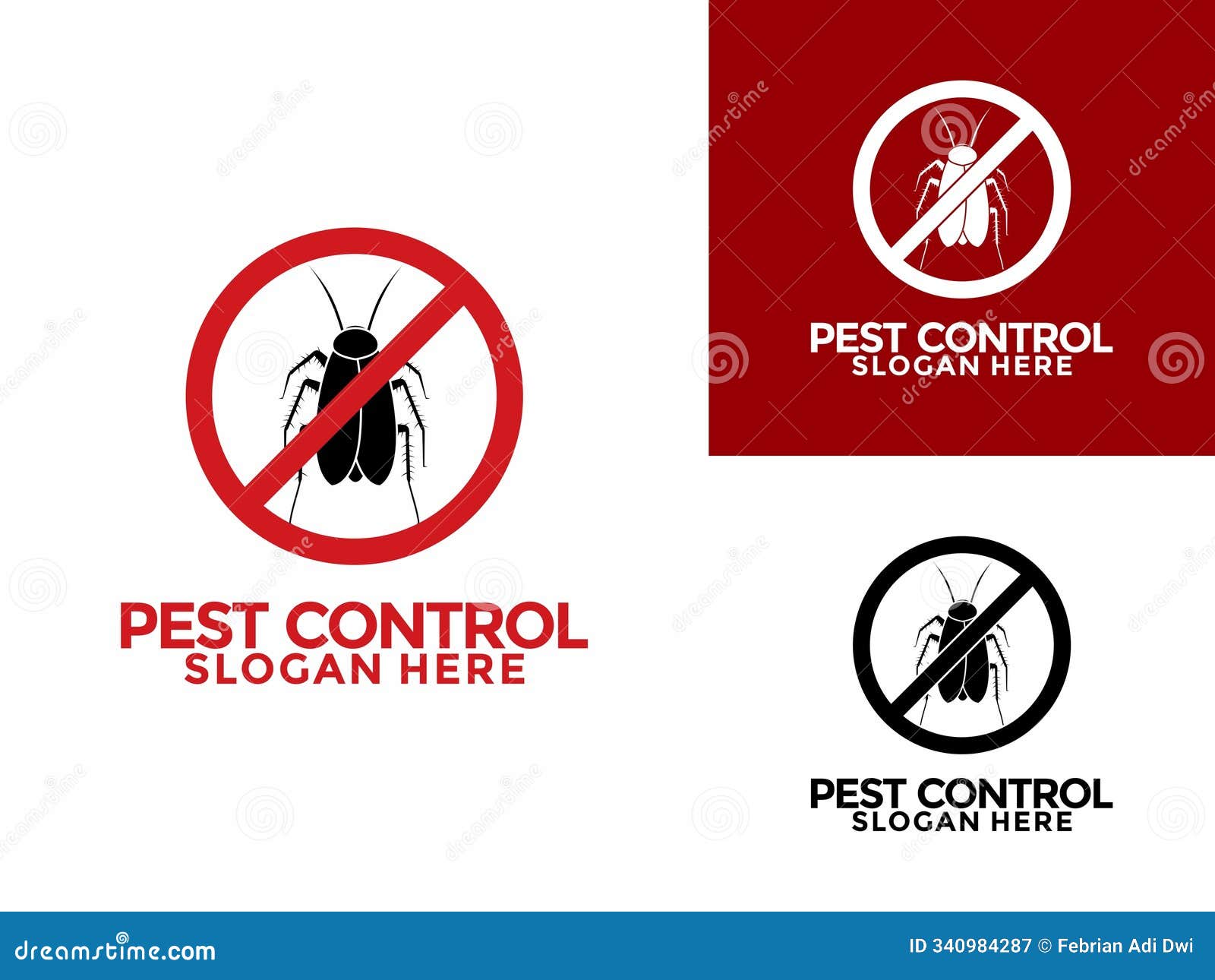 Pest Control Logo Design Vector, Insecticide Logo Icon, Disinfection ...