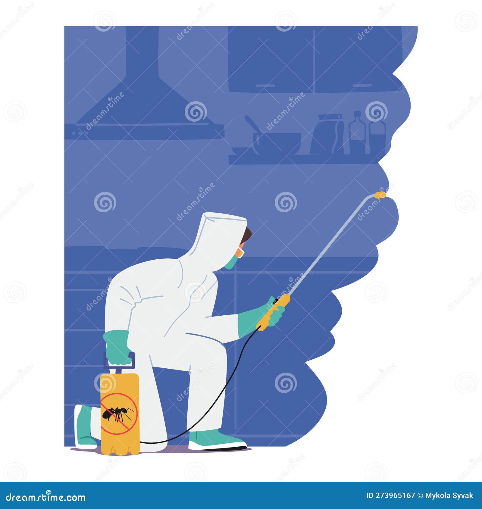 Pest Control Service for a House Identifying and Eliminating Pests ...