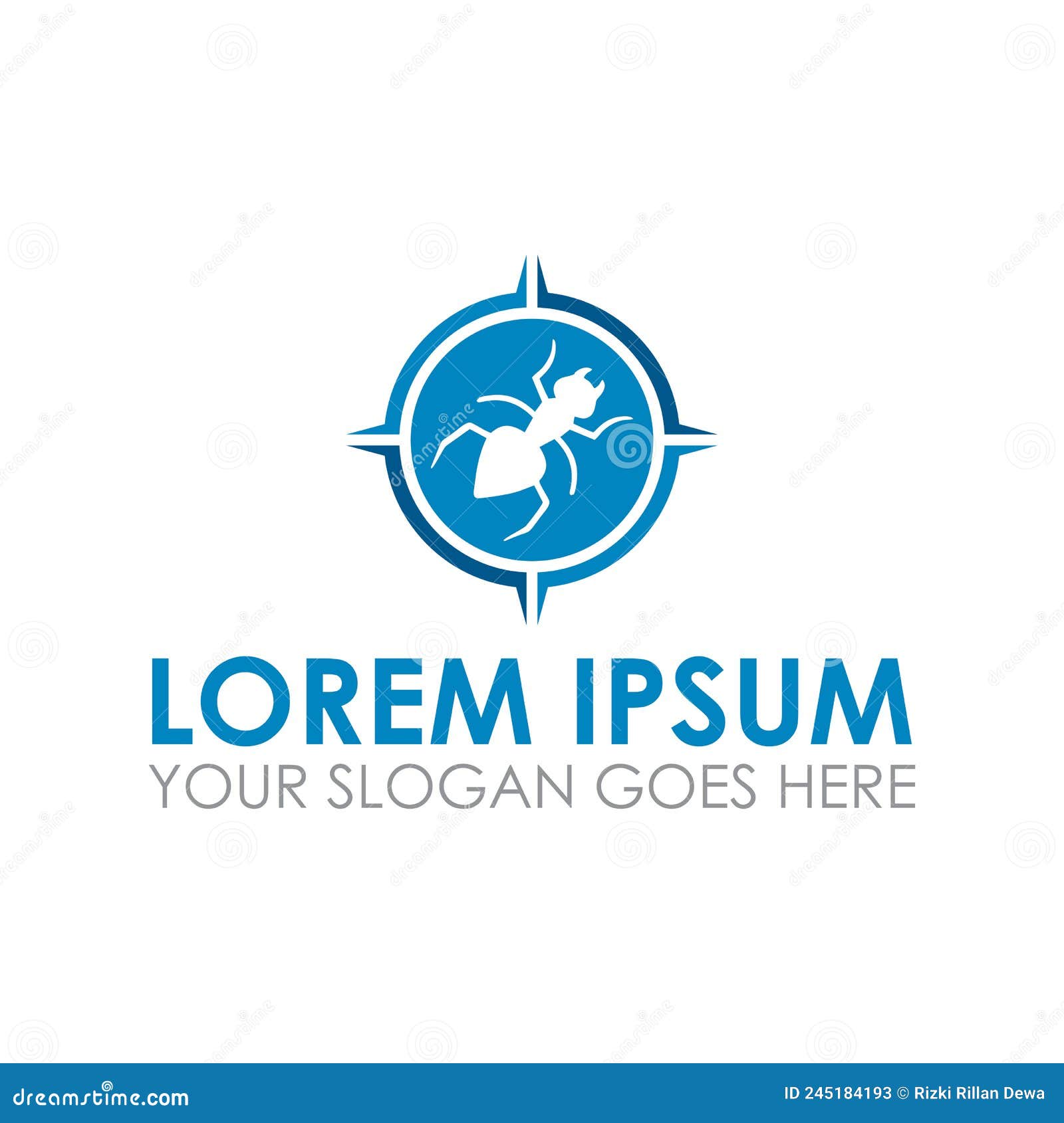 Pest Control Vector , Insecticide Logo Stock Vector - Illustration of ...