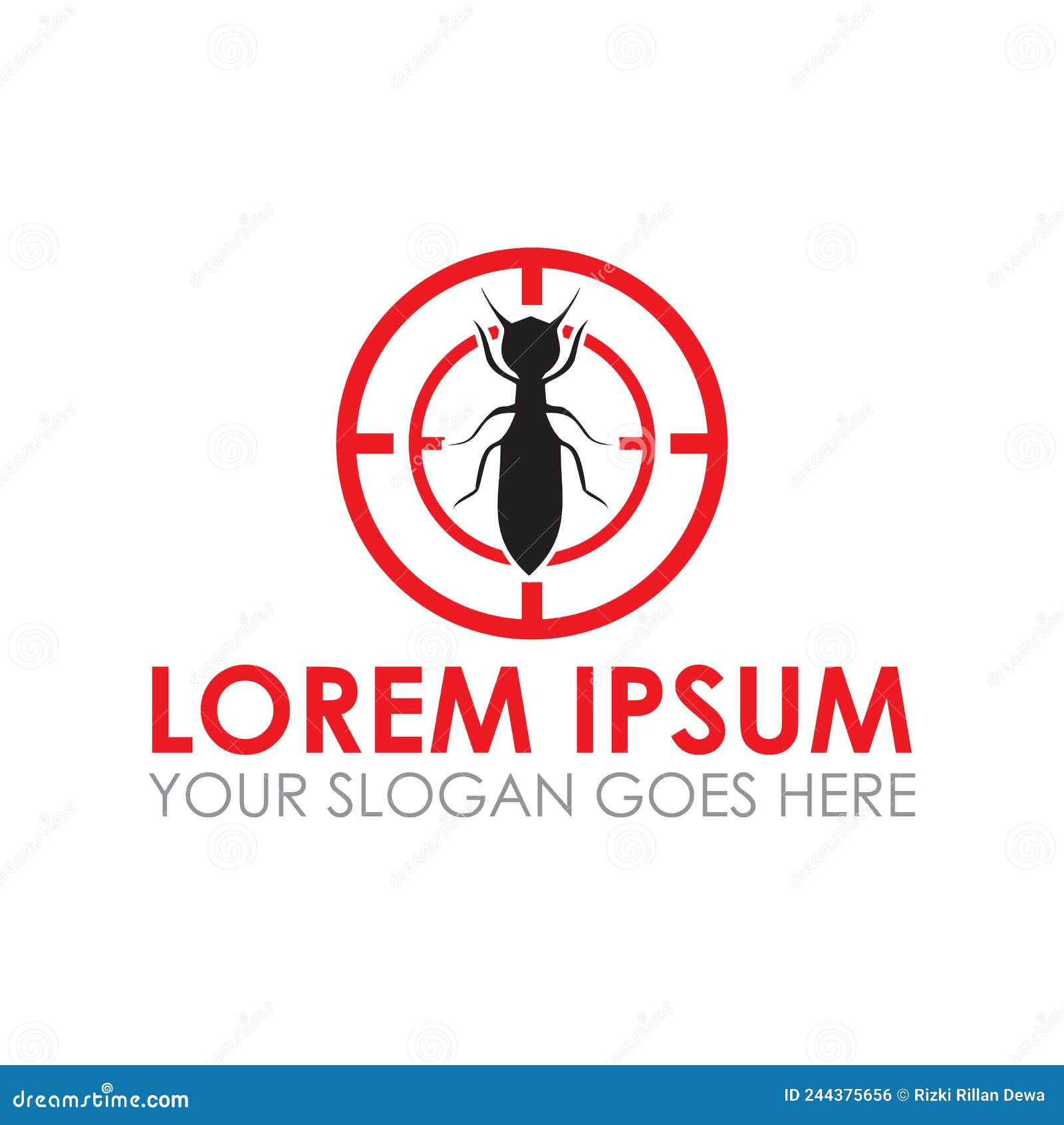 Pest Control Vector , Insecticide Logo Stock Vector - Illustration of ...