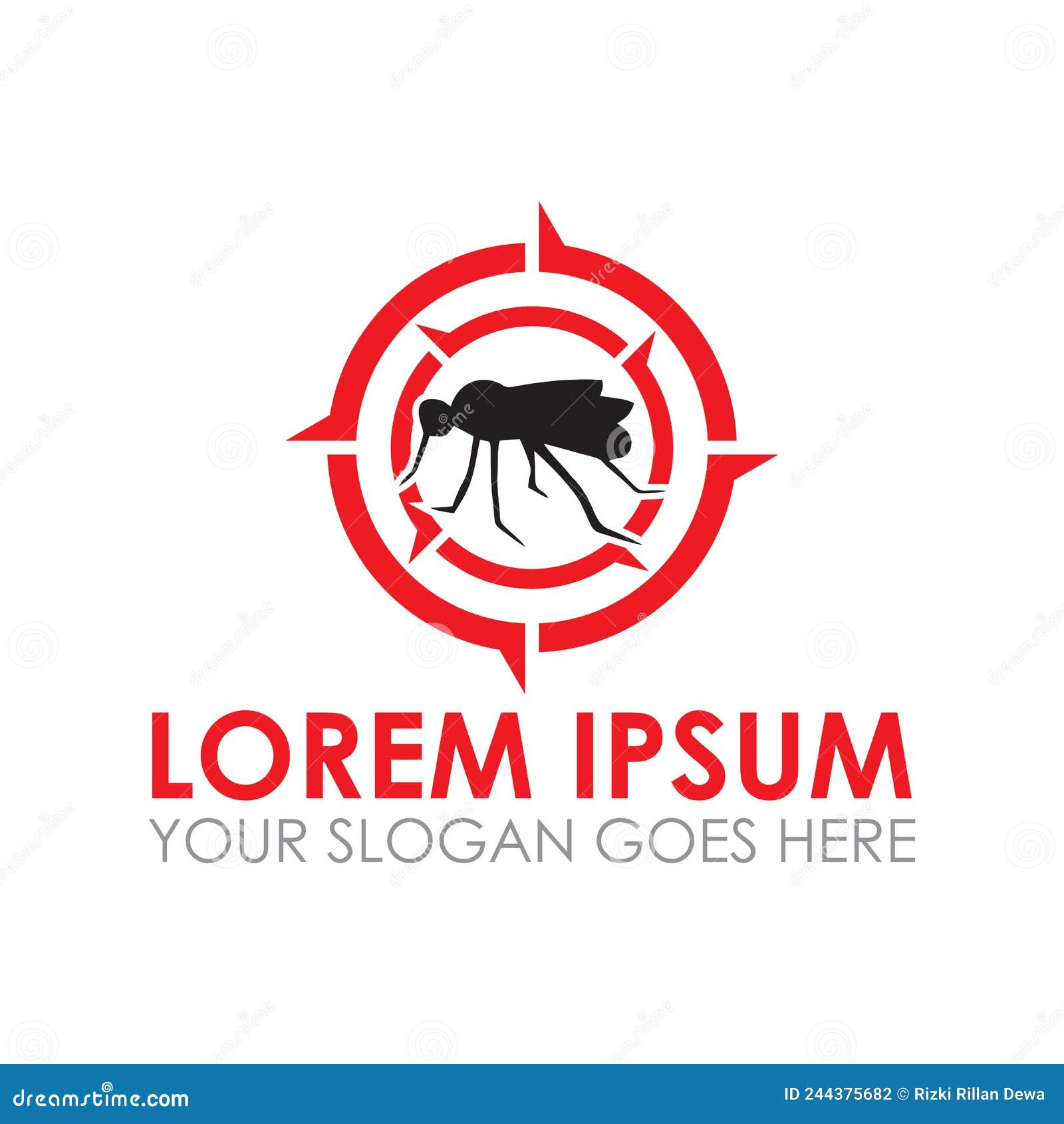 Pest Control Vector , Insecticide Logo Stock Vector - Illustration of ...