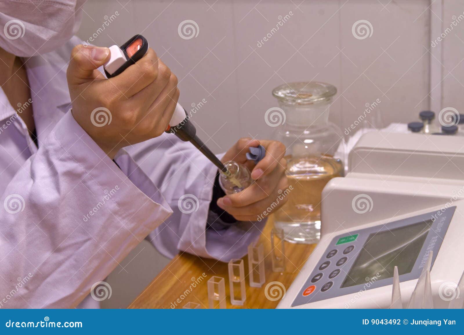 Pesticide residue testing stock photo. Image of research - 9043492