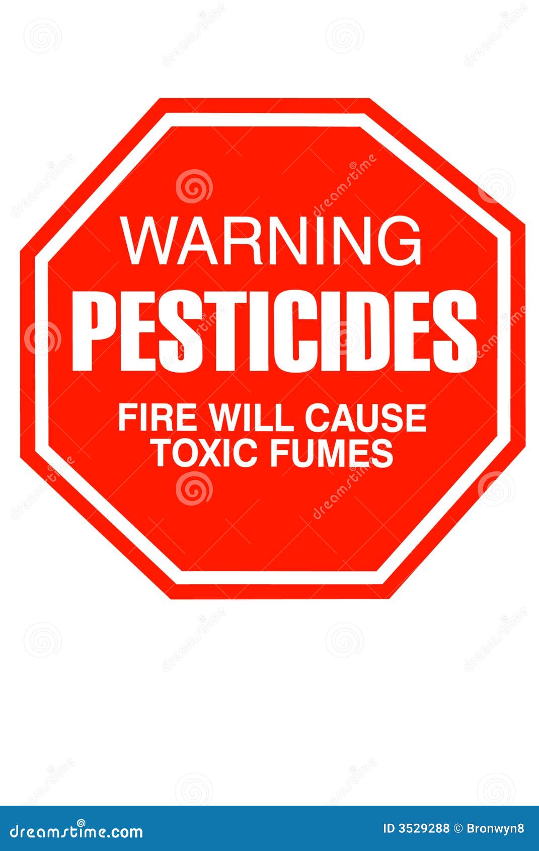 Pesticide Sign stock photo. Image of symbol, metal, warning - 3529288