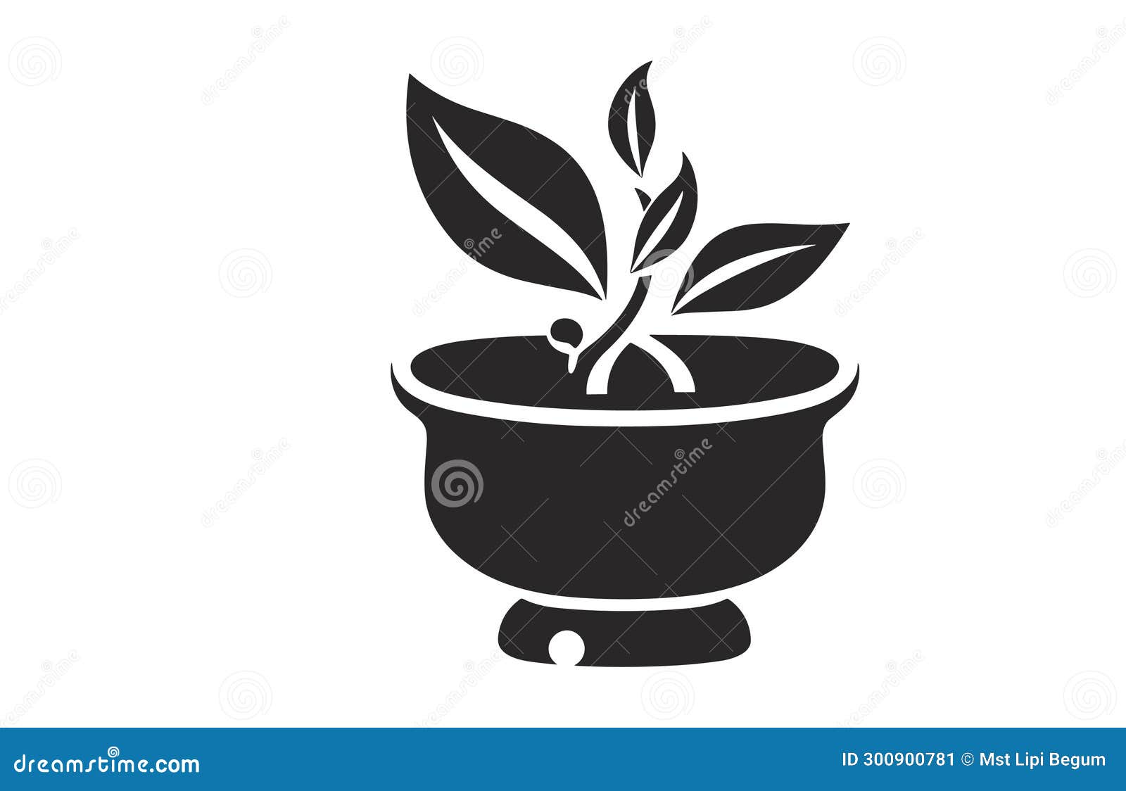Pestle and Mortar Illustration Vector Logo,Illustration of Mortar ...
