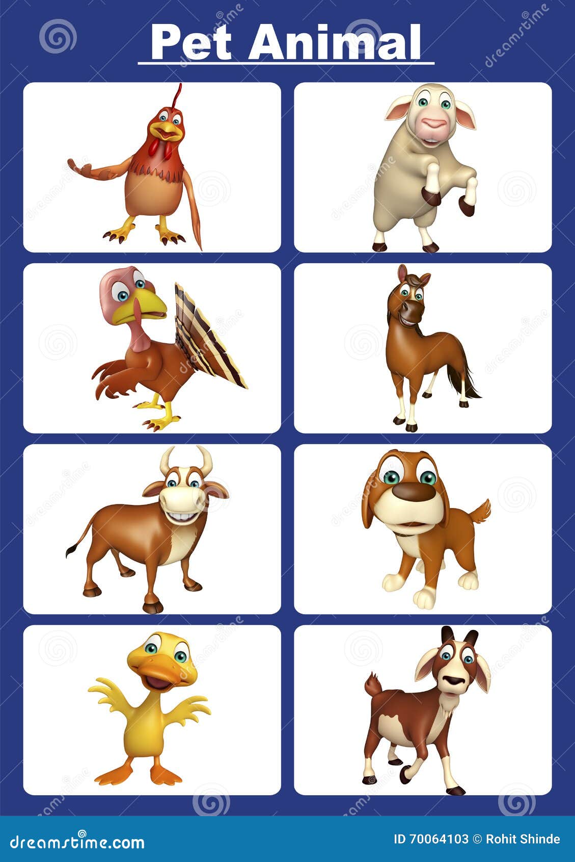 Pet animal chart stock illustration. Illustration of cottage - 70064103