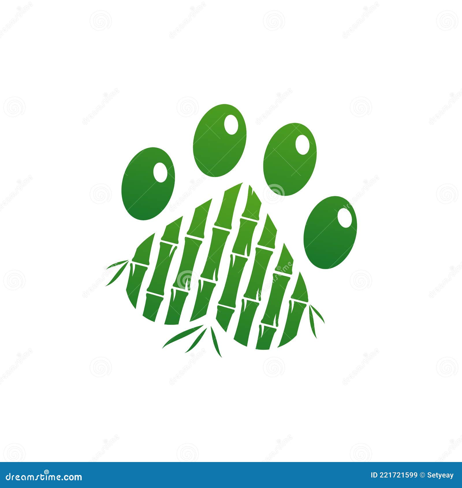Pet Bamboo Logo Vector Template, Creative Bamboo Logo Design Concepts ...