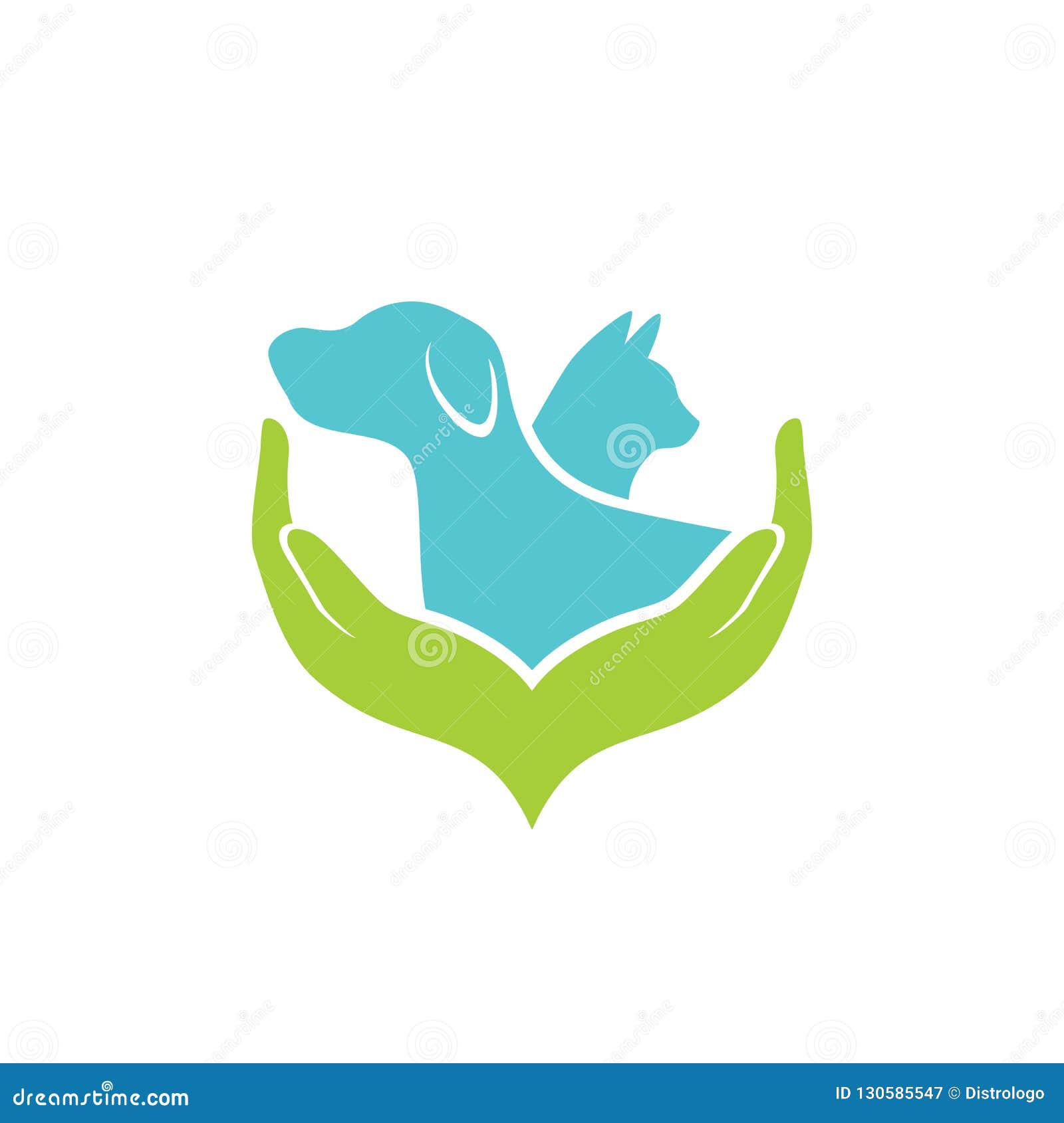 Pet Care Logo Design Template. Pet Car Vector Icon Illustration Stock ...