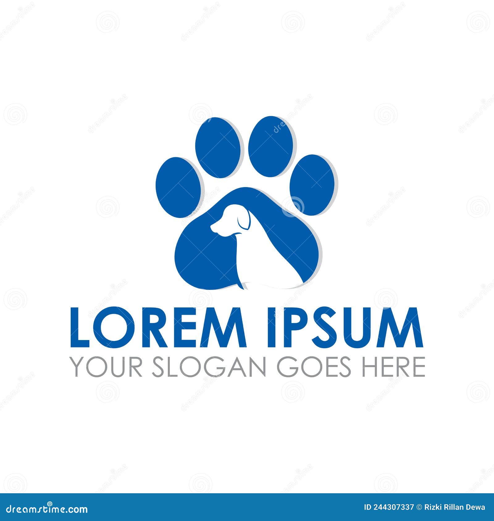 Pet Care Vector , Pet Shop Logo Stock Vector - Illustration of symbol ...