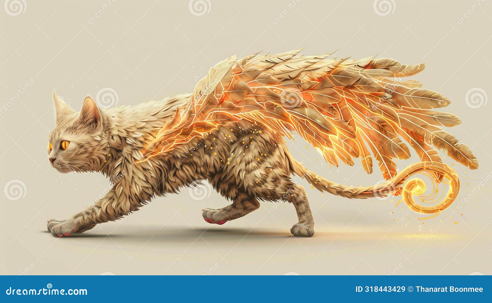 A Pet Cat Transforms into a Mythical Being, Gaining Magical Powers, Ai ...