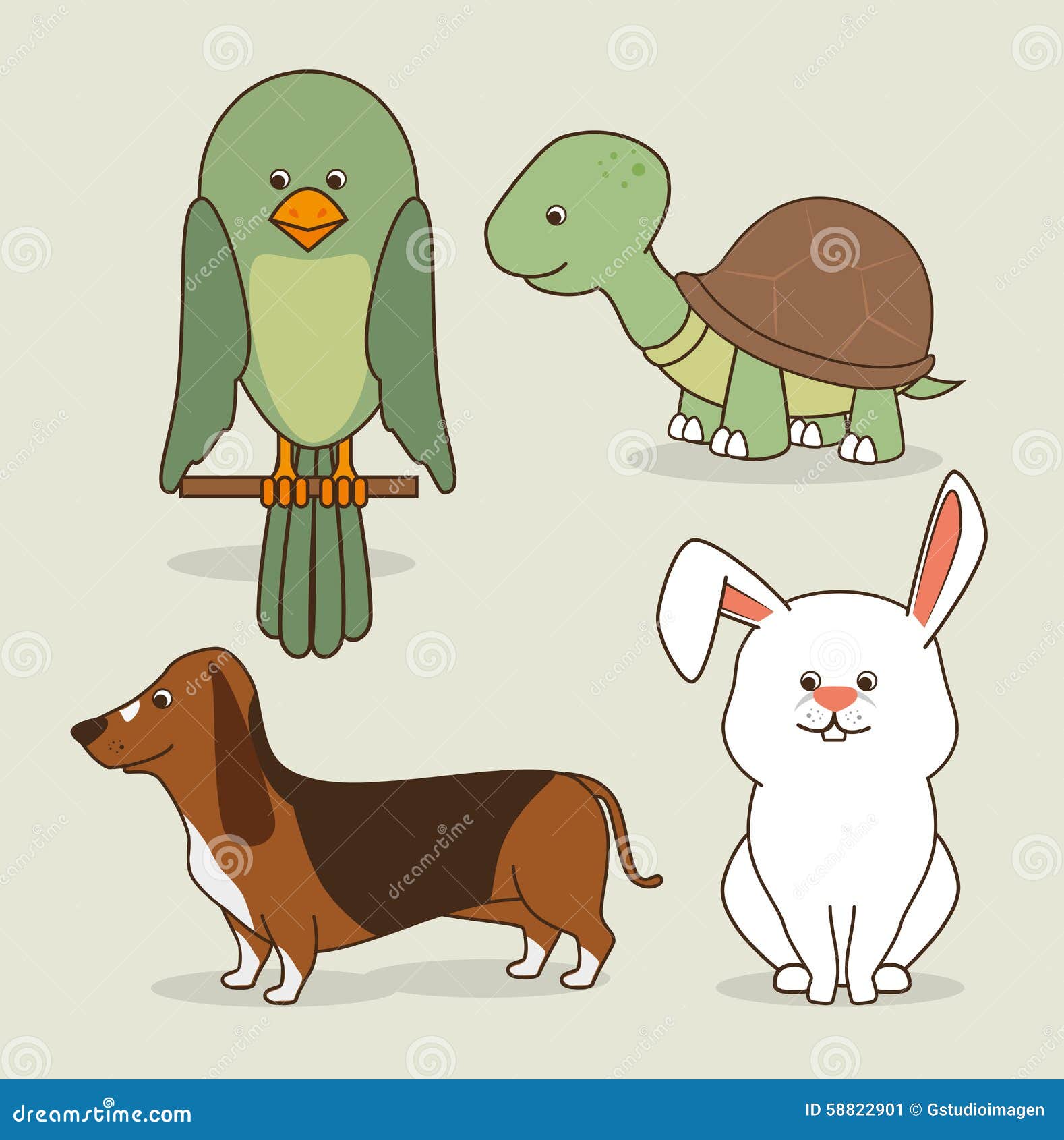 Pet design. stock vector. Illustration of concept, character - 58822901
