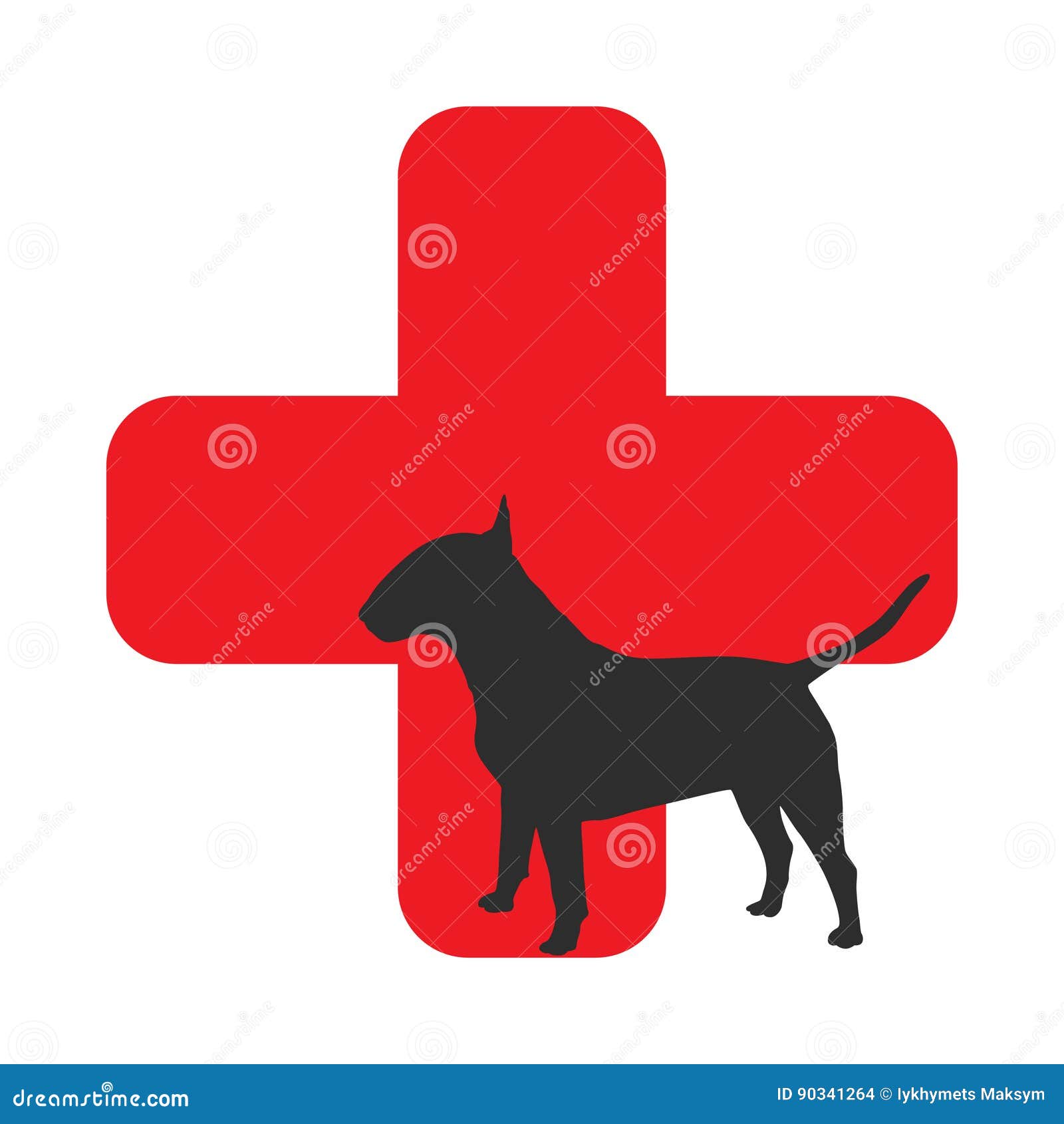 Pet First Aid stock vector. Illustration of veterinarian - 90341264