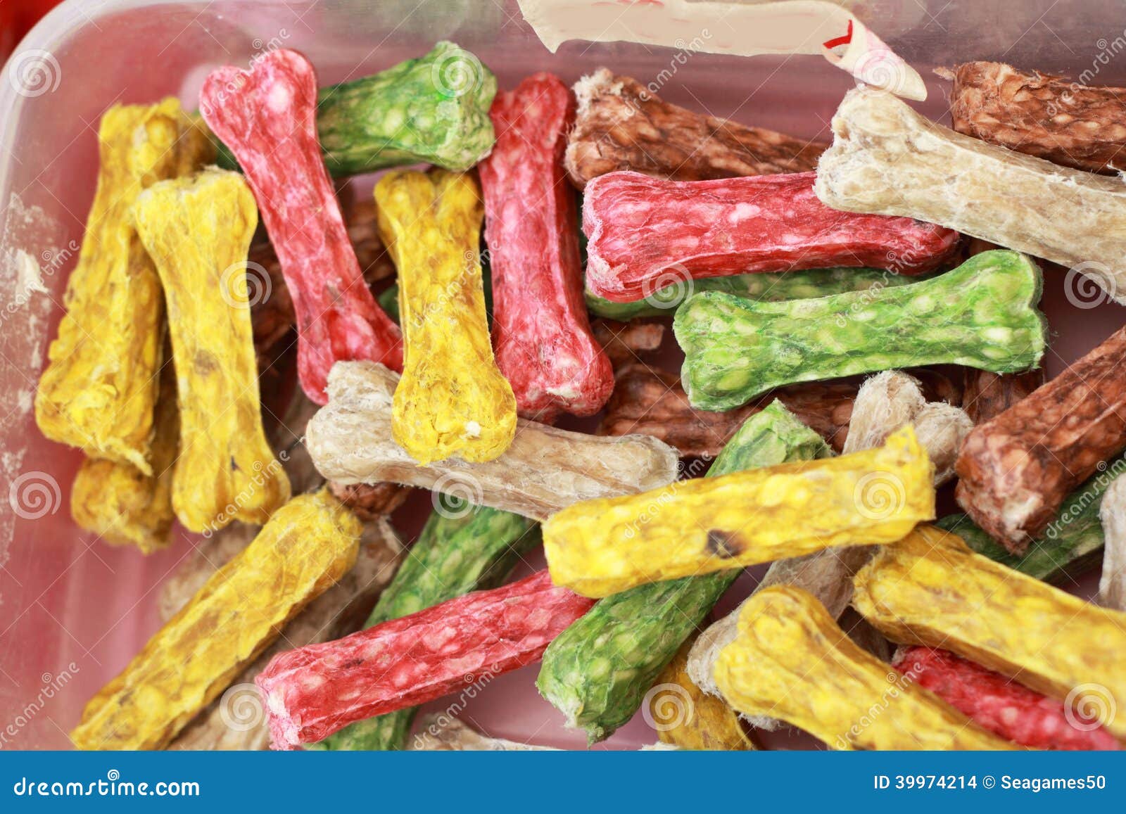 Pet food - bone for dog stock photo. Image of calcium - 39974214