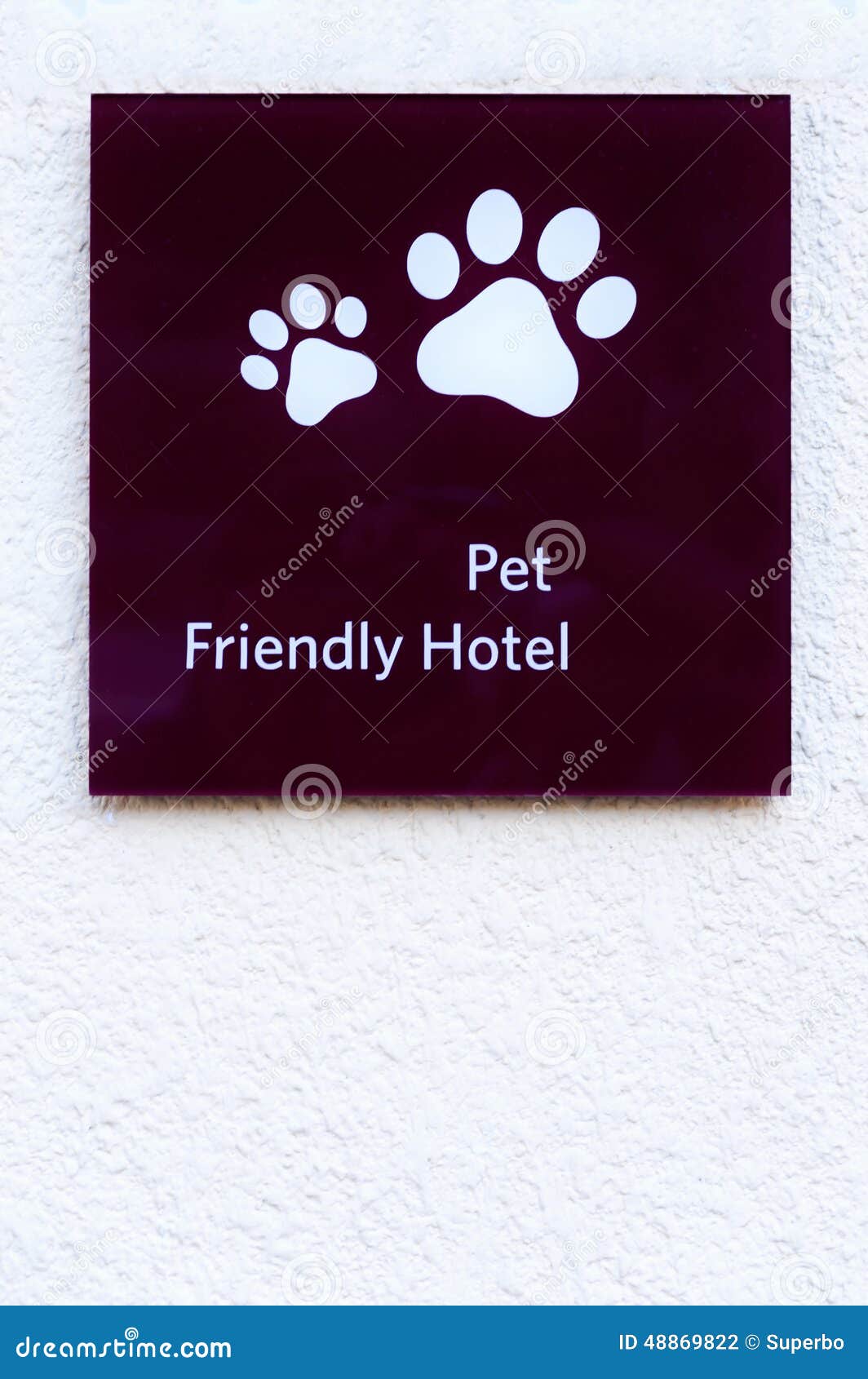 Pet Friendly Sign stock photo. Image of friendship, animal - 48869822