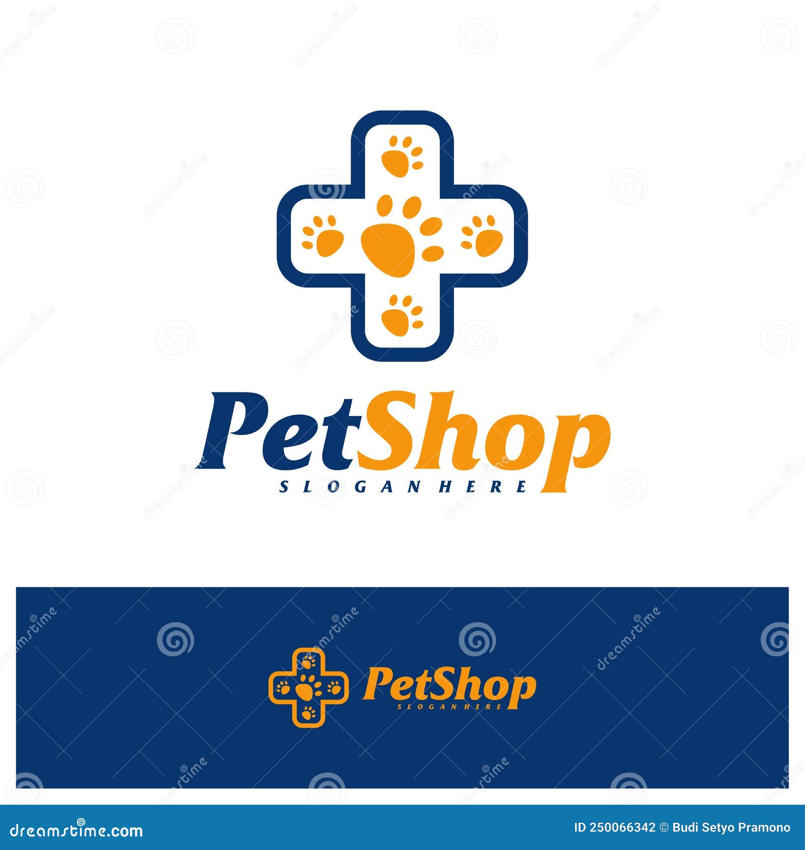 Pet Health Logo Design Template. Pet Logo Concept Vector Stock ...