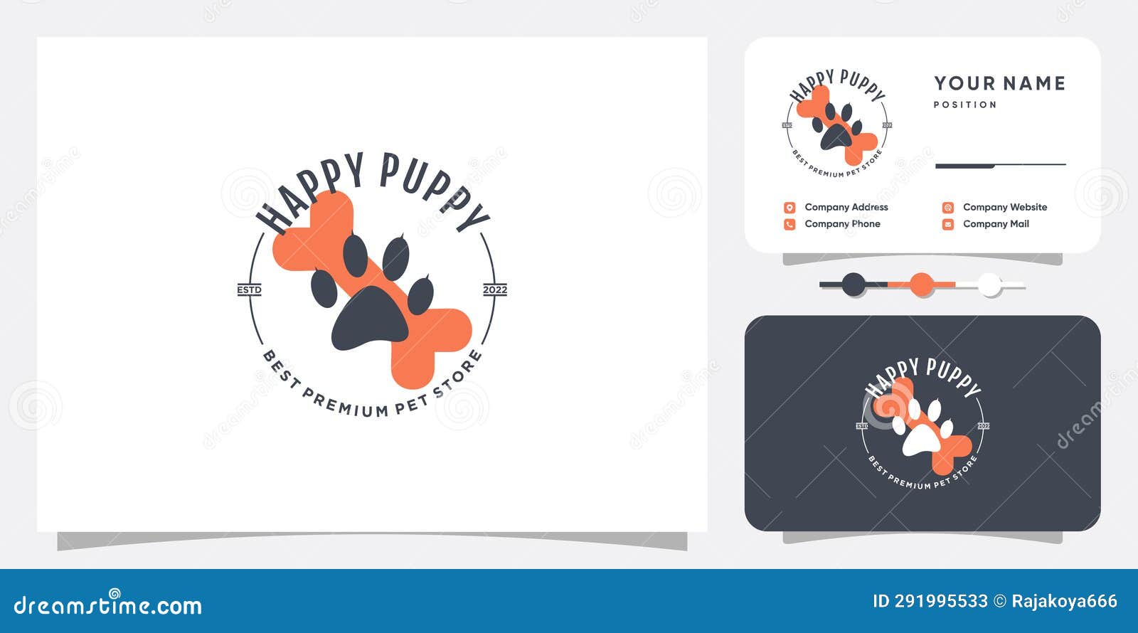 Pet Icon Logo Design with Creative Element Concept Premium Vector Idea ...