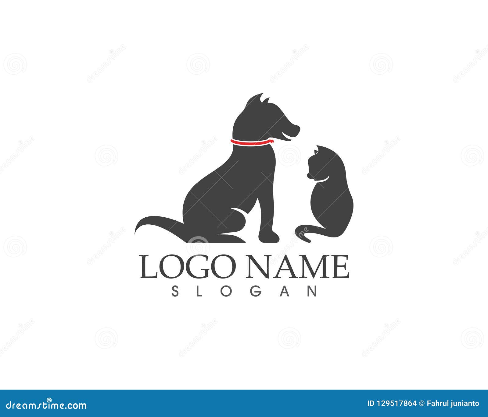 Pet Icon Logo Vector Template Stock Vector - Illustration of shop ...