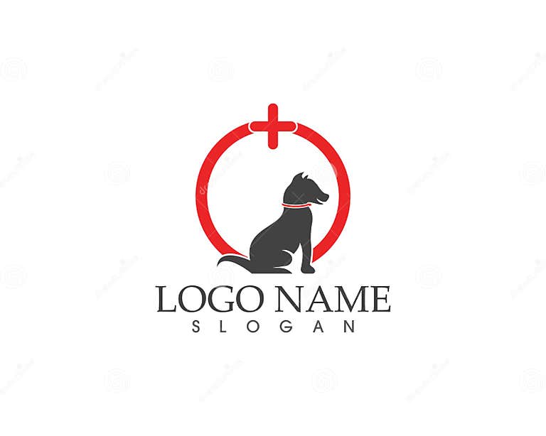 Pet Icon Logo Vector Template Editorial Stock Image - Illustration of ...