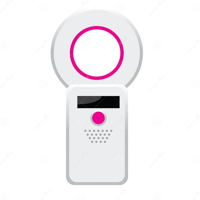 Pet Microchip Scanner stock illustration. Illustration of engineering ...