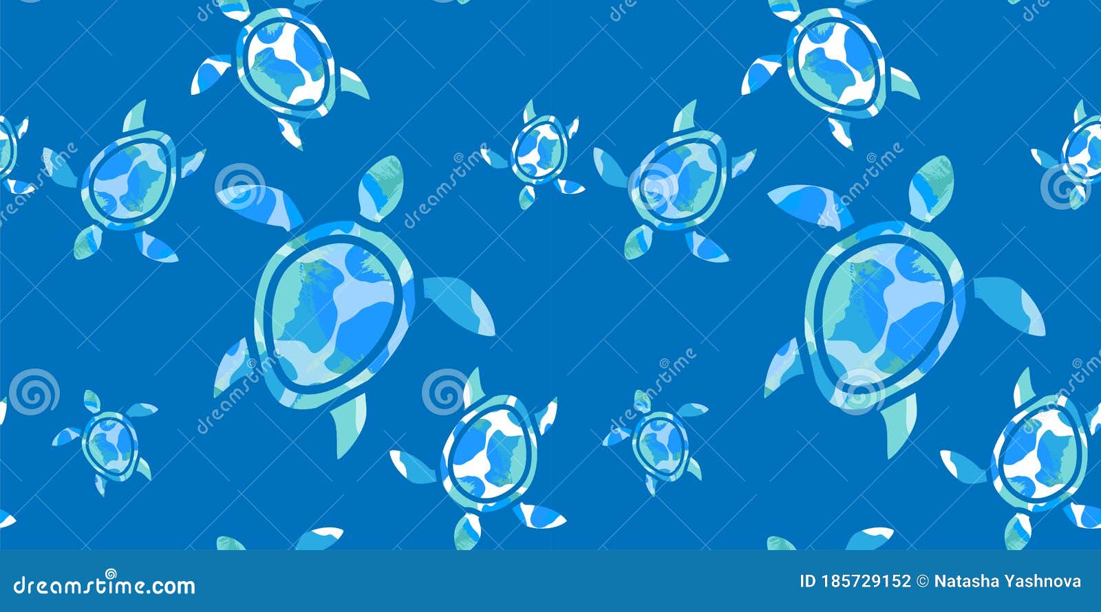 Turtles with Texture Effect Stock Vector - Illustration of reptile ...
