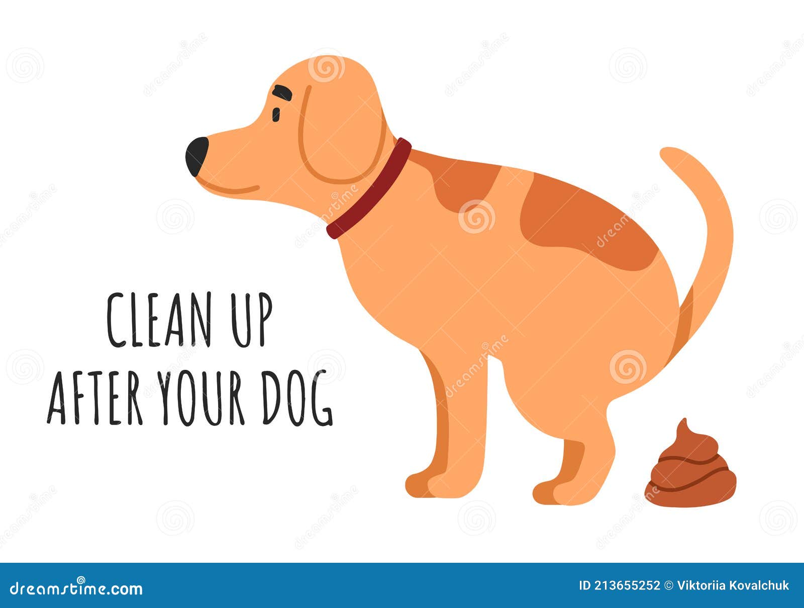 Dog And Excrement, No Dog Pooping Sign. Information Red Circular Sign ... Dog And Excrement, No Dog Pooping Sign. Information Red Circular Sign ...