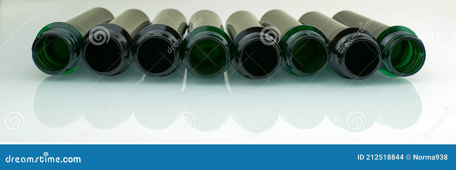 PET-preform. Blanks for a Plastic Bottle, on a White Background ...