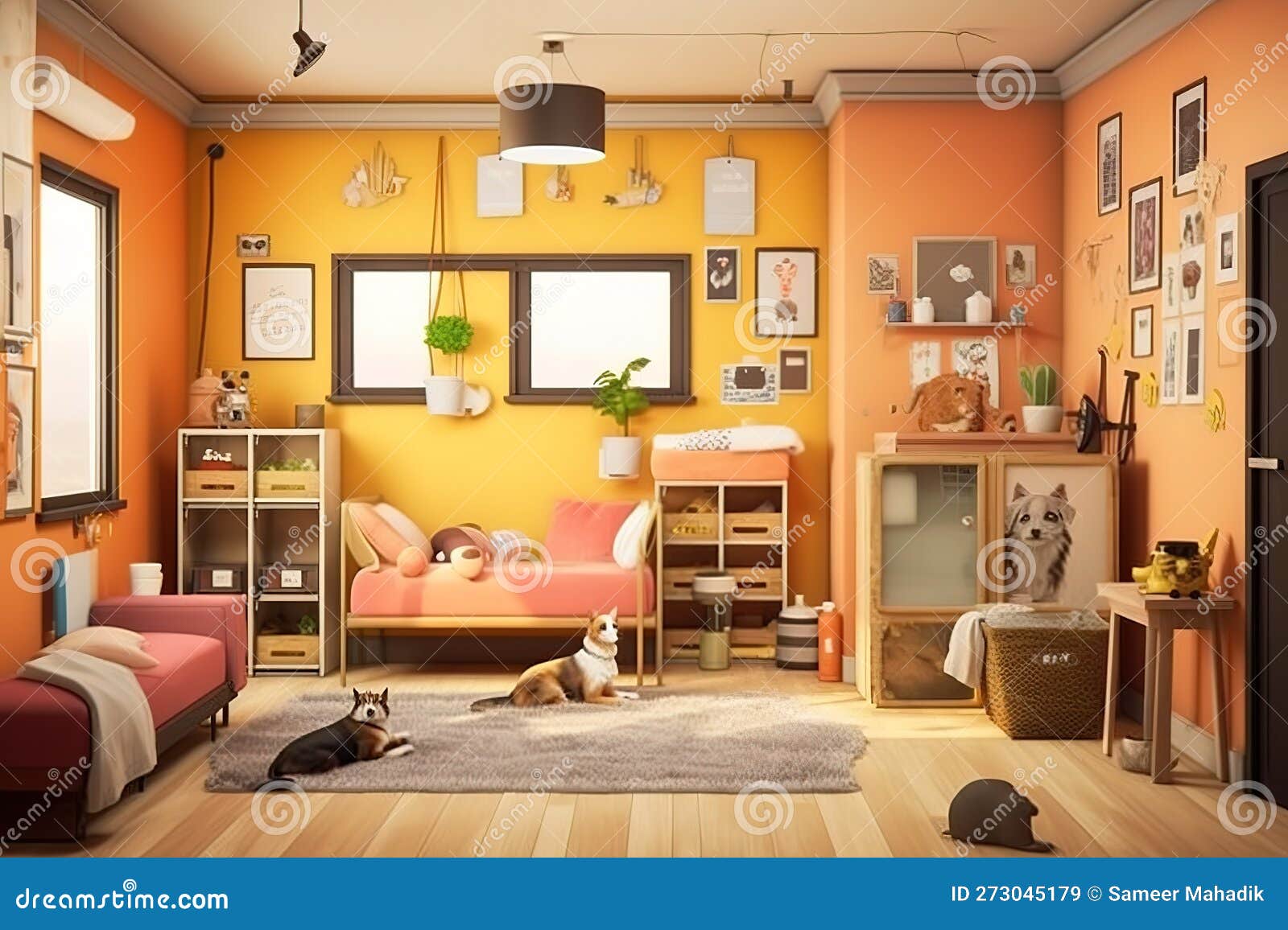 Pet Room: Capture a Set of Images that Showcase a Playful, Functional ...