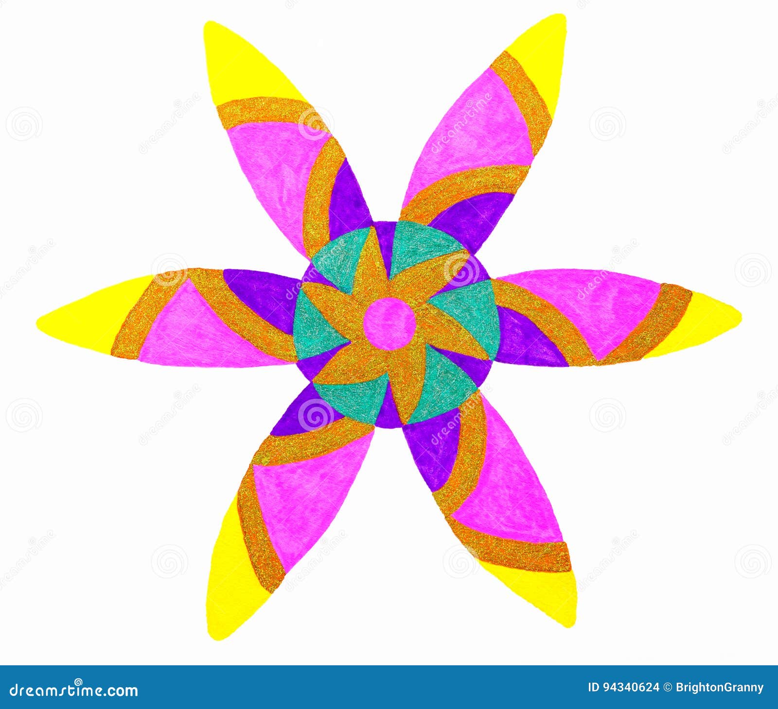 Petal abstract stock photo. Image of mandala, grapthic - 94340624