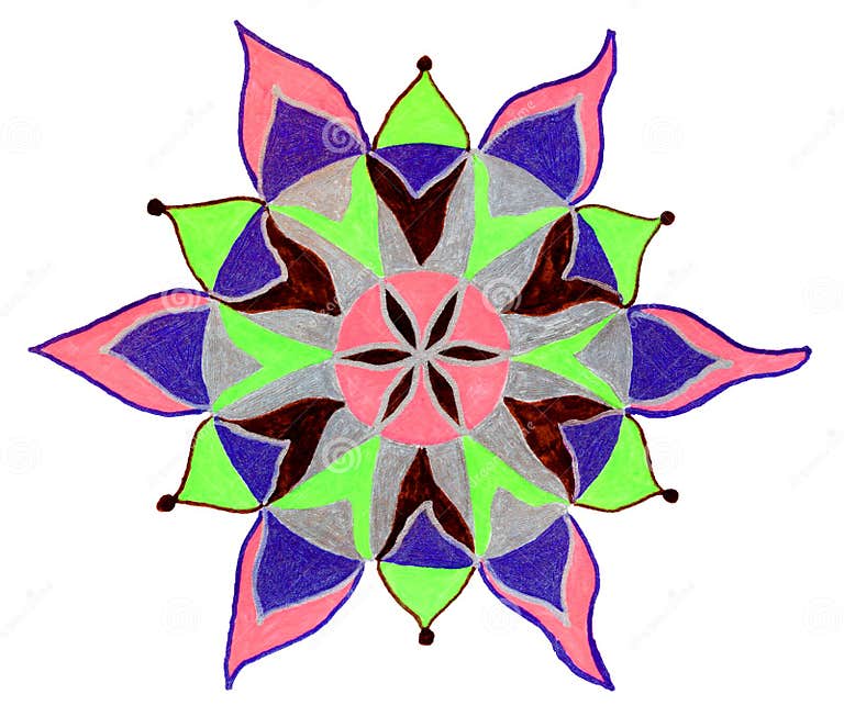 Petal abstract stock illustration. Illustration of hand - 94477129