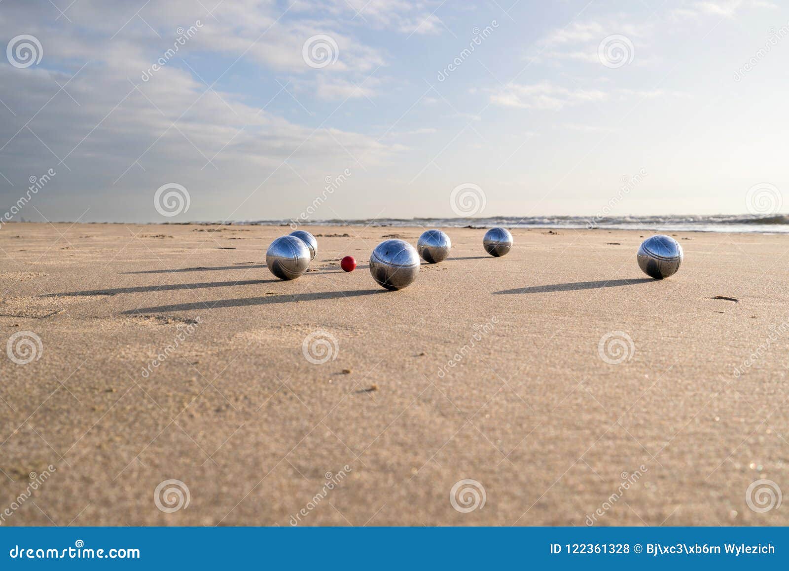 Petanque balls stock photo. Image of nature, boccia - 122361328