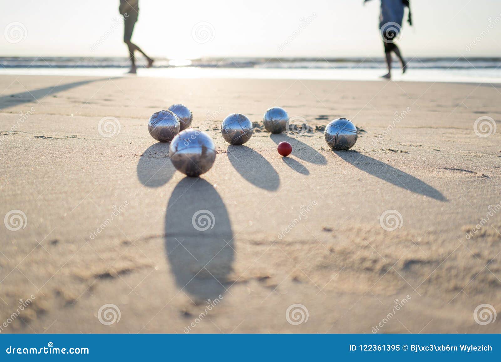 Petanque balls stock image. Image of tanque, entertainment - 122361395