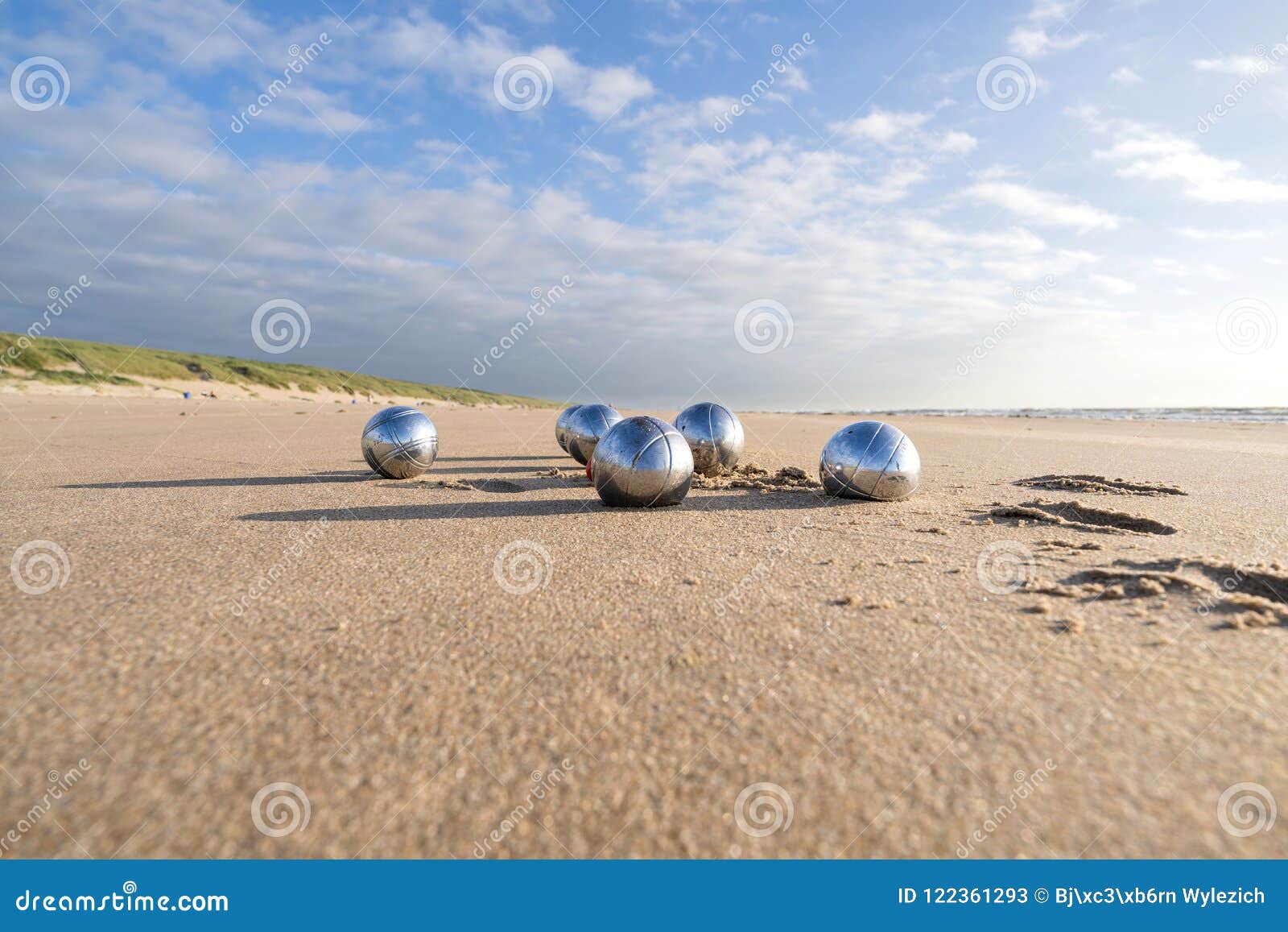 Petanque balls stock image. Image of metal, challenge - 122361293