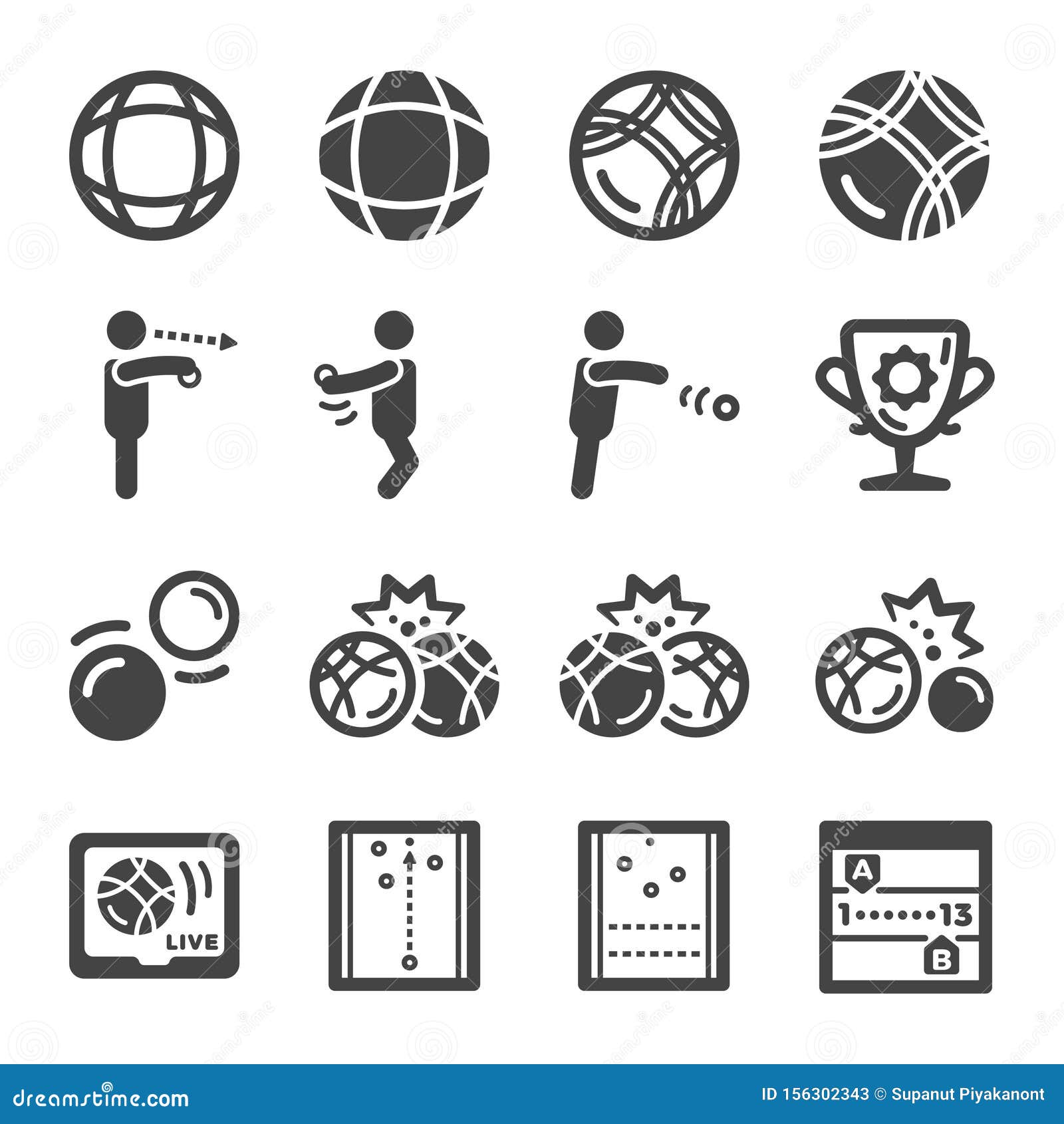 Petanque Stock Illustrations – 134 Petanque Stock Illustrations ...