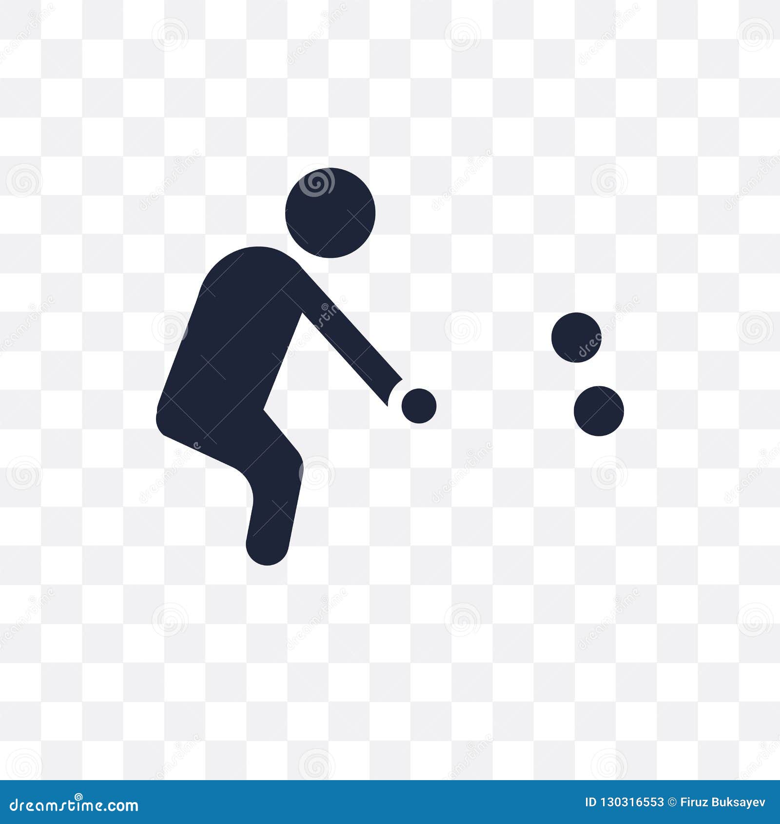 Petanque Icon. Trendy Petanque Logo Concept On White Background Vector ...