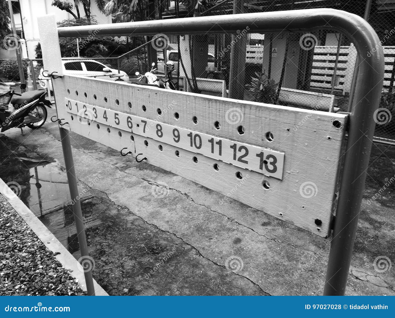 Petanque wood scoreboard stock photo. Image of scoreboard - 97027028