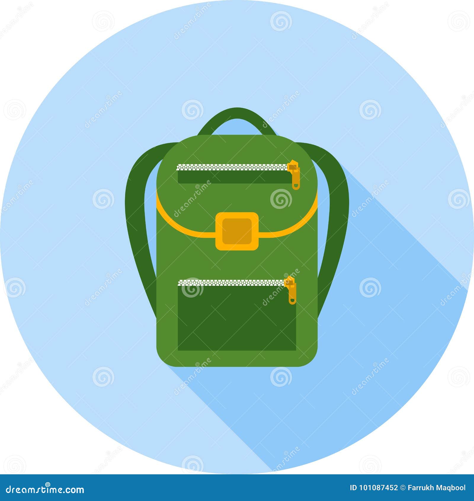 Petate ilustración del vector. Ilustración de viaje - 101087452